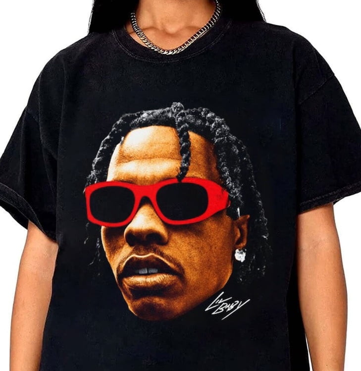 Lil Baby Signature T-Shirt, Lil Baby Rap Tee Concert Merch Gift S-5Xl ...