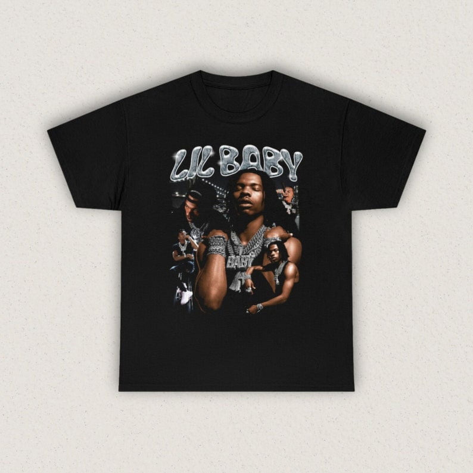 Lil Baby shirt, Hip Hop Rapper Lil Baby Bootleg T-Shirt, 4pf shirt, Hip ...