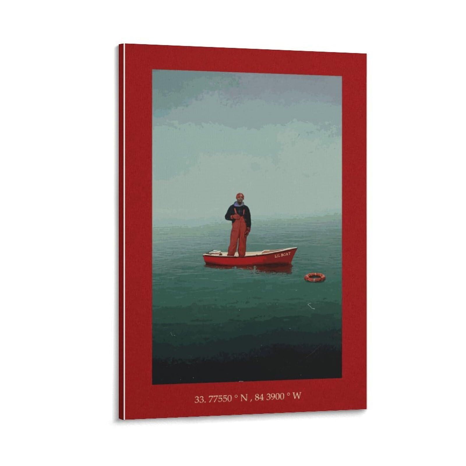 Lil Boat - Lil Yachty Album Cover Canvas Poster Print Music Posters for ...
