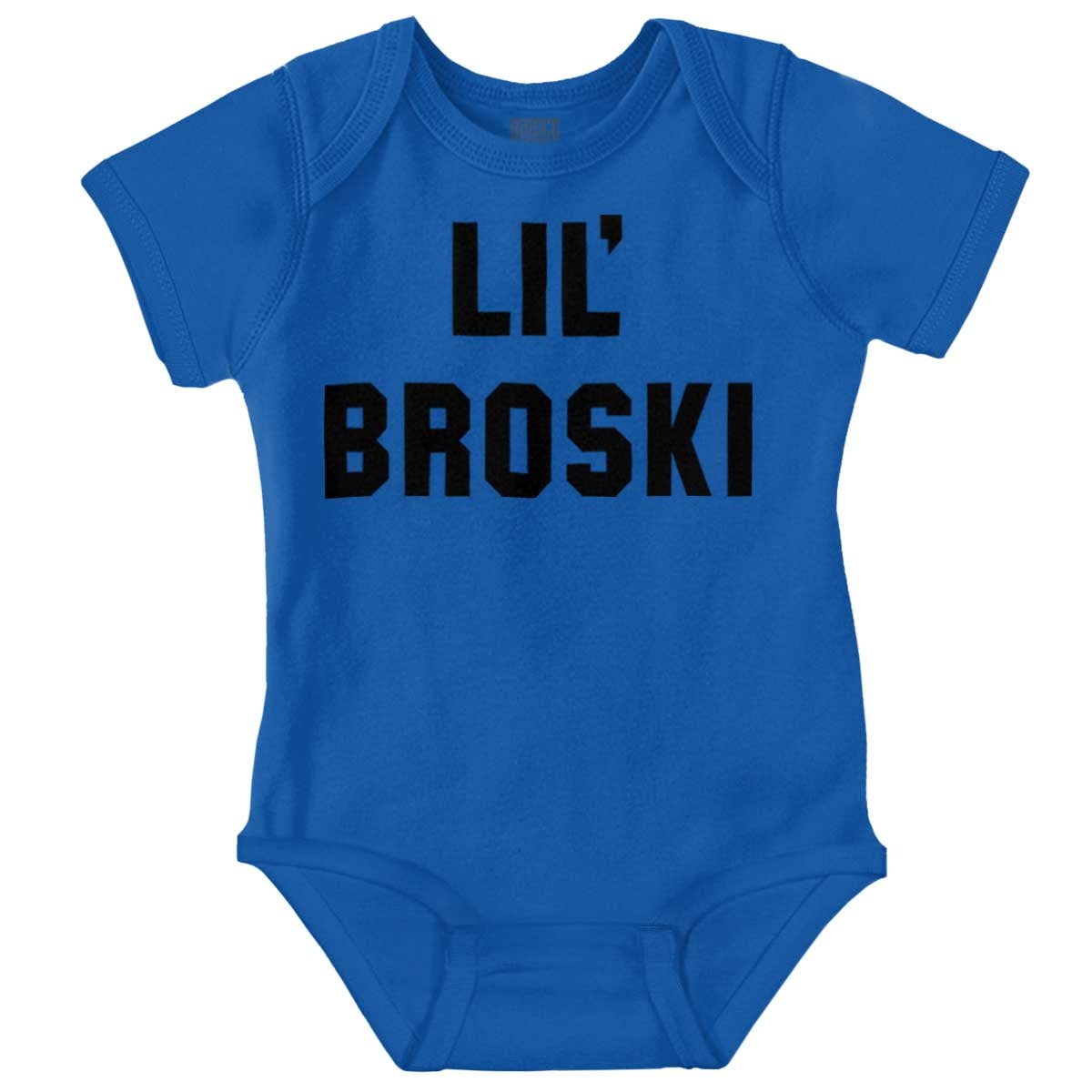Lil Broski Funny Younger Brother Bodysuit Jumper Boys Infant Baby ...