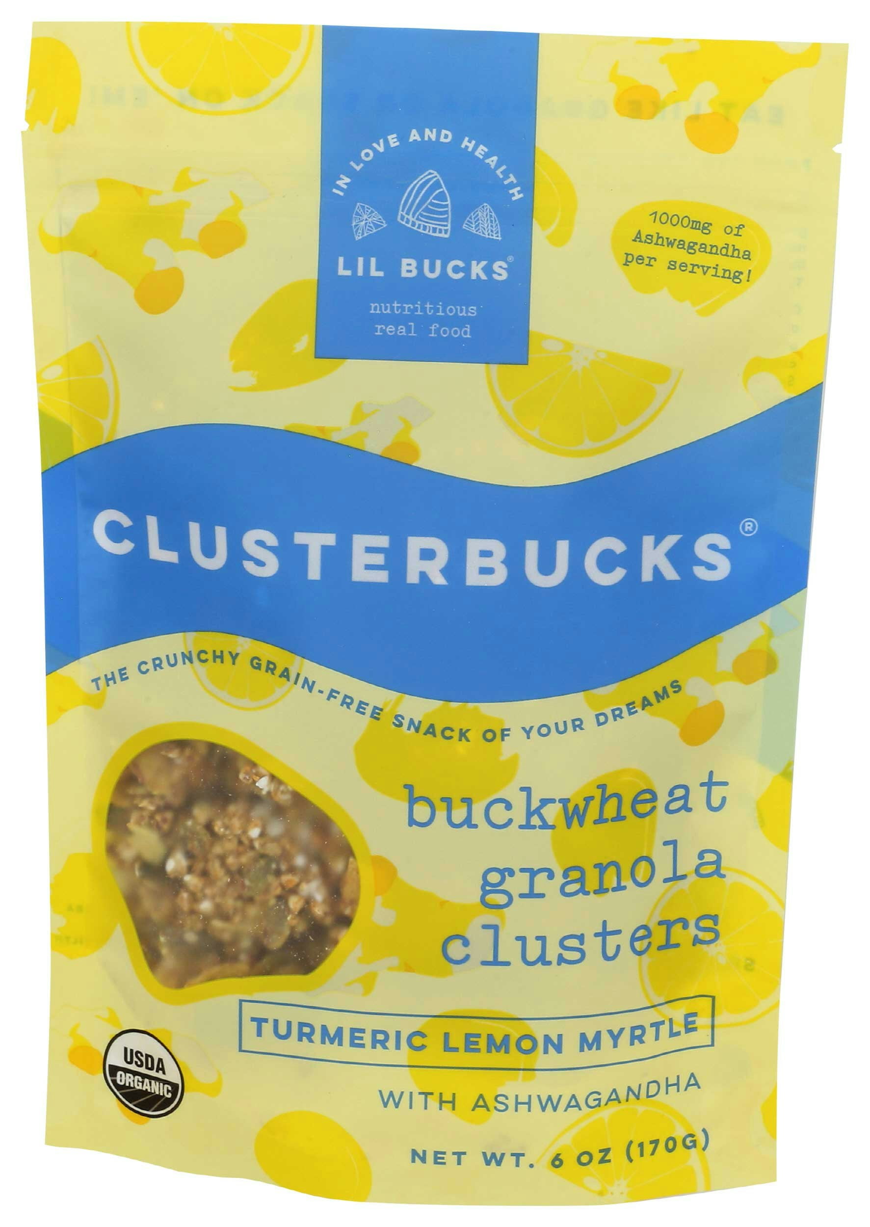Lil Bucks Clusters Chai With Lemon 6 oz (Pack Of 6) - Walmart.com