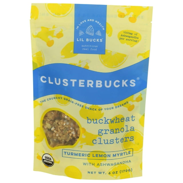 Lil Bucks Clusters Chai With Lemon 6 oz (Pack Of 6) - Walmart Business ...