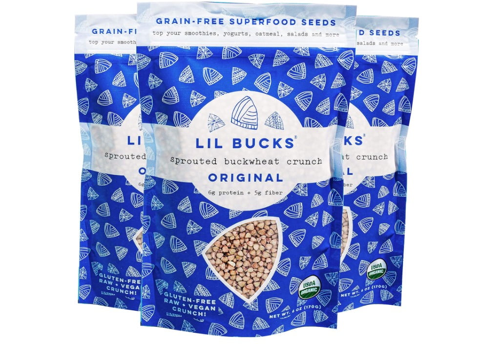 Lil Bucks Paleo Cereal - Sprouted Buckwheat Groats, Gluten Free Granola ...