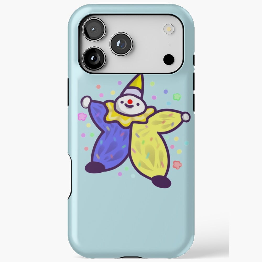 Lil Clown Baby Cute Funny Circus Performer Kid Art iPhone Case 17 ...