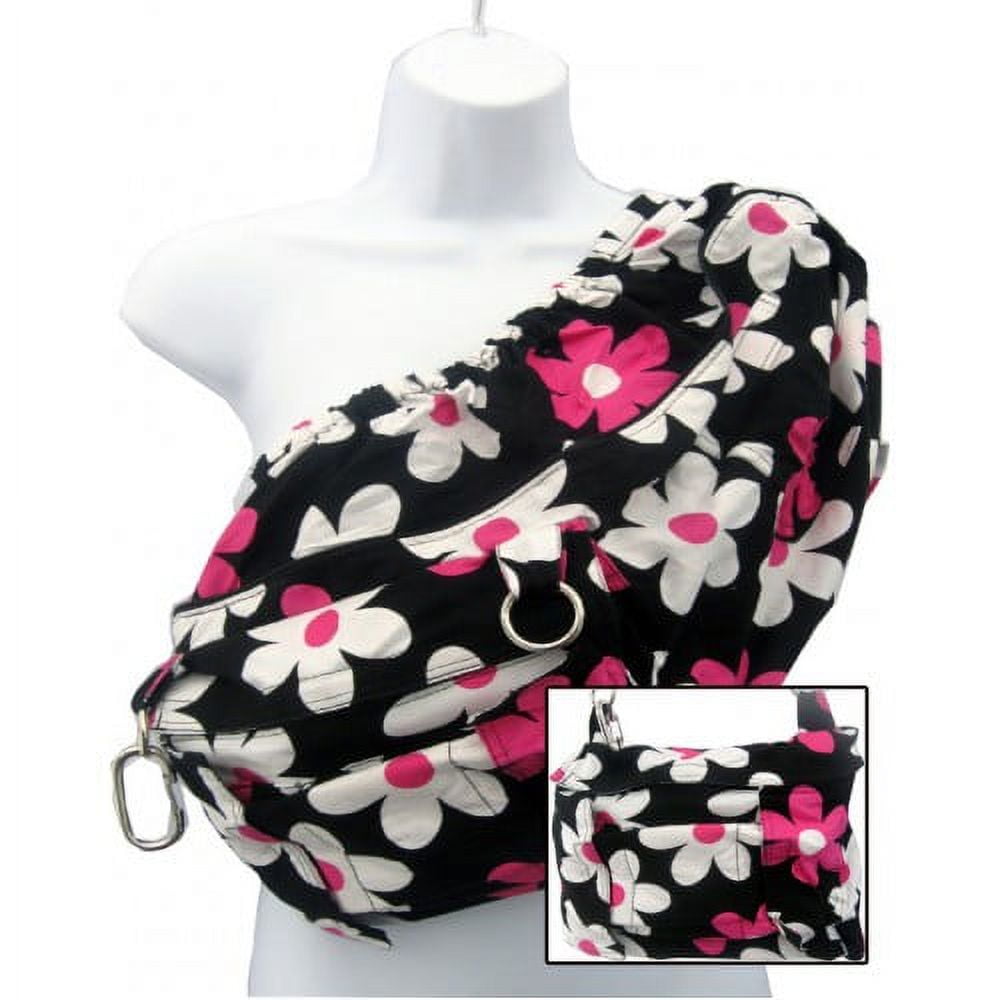 Lil' Cub Hub Cub Co-Z Convertible 2-in-1 Baby Carrier - Flower Power ...