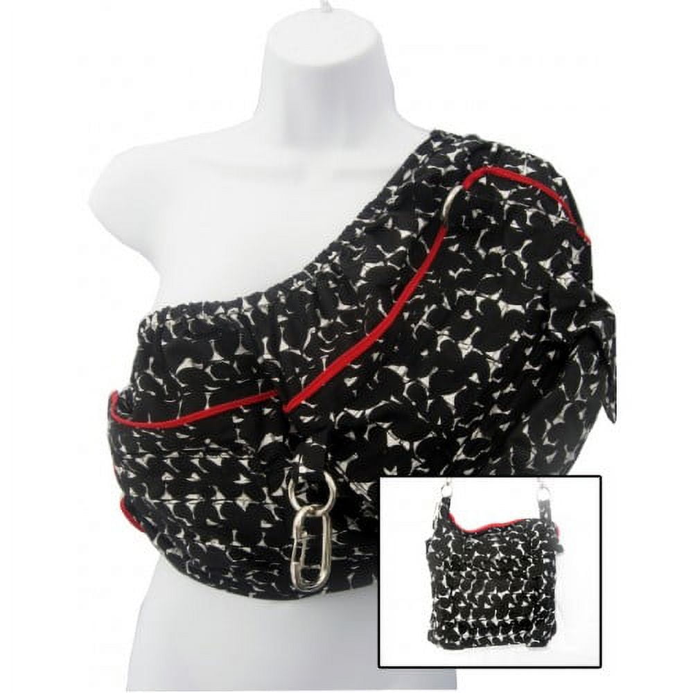 Lil' Cub Hub Cub Co-Z Convertible 2-in-1 Baby Carrier - Ink with Red ...