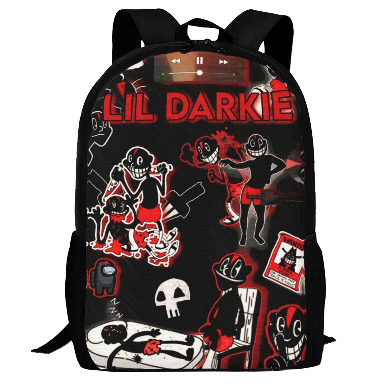 Lil Darkie Backpack,3d Print Laptop Backpack Lightweight Casual Daypack ...