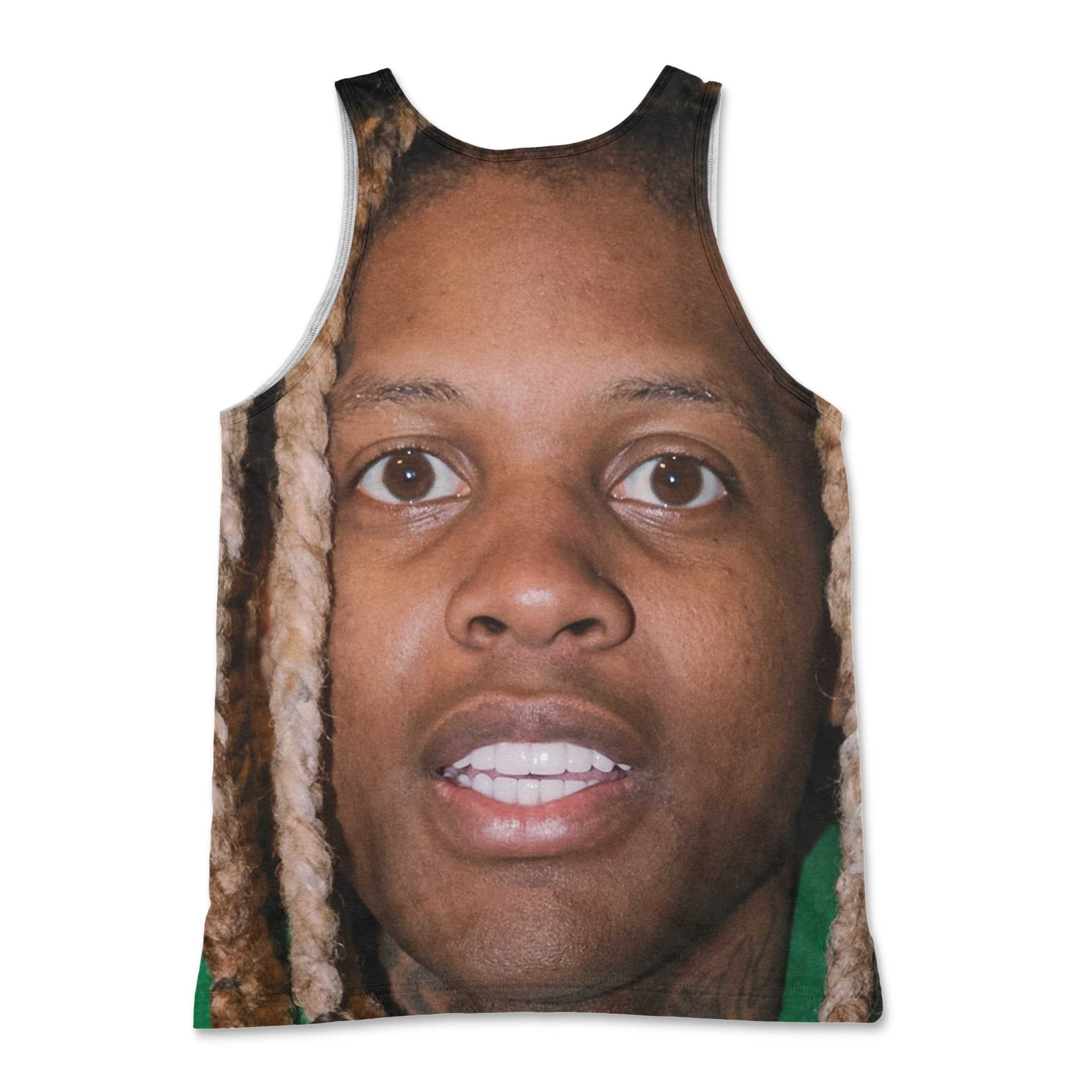 Lil Durk Big Face Tank Top - Walmart.com