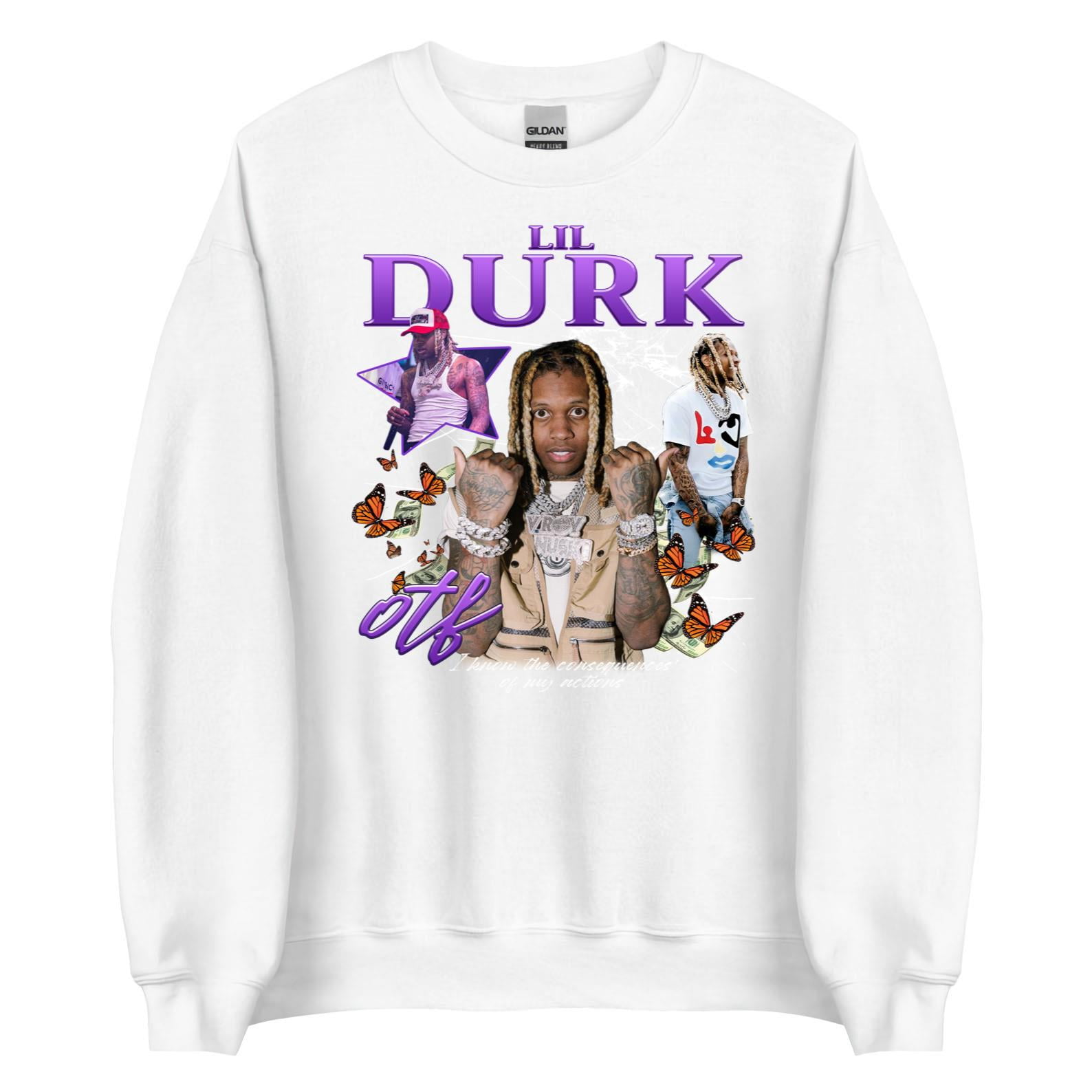 Lil Durk OTF Graphic Tee-TH30626 - Walmart.com