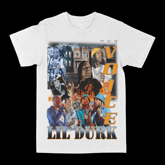 Lil Durk The Voice Graphic Tee - Walmart.com
