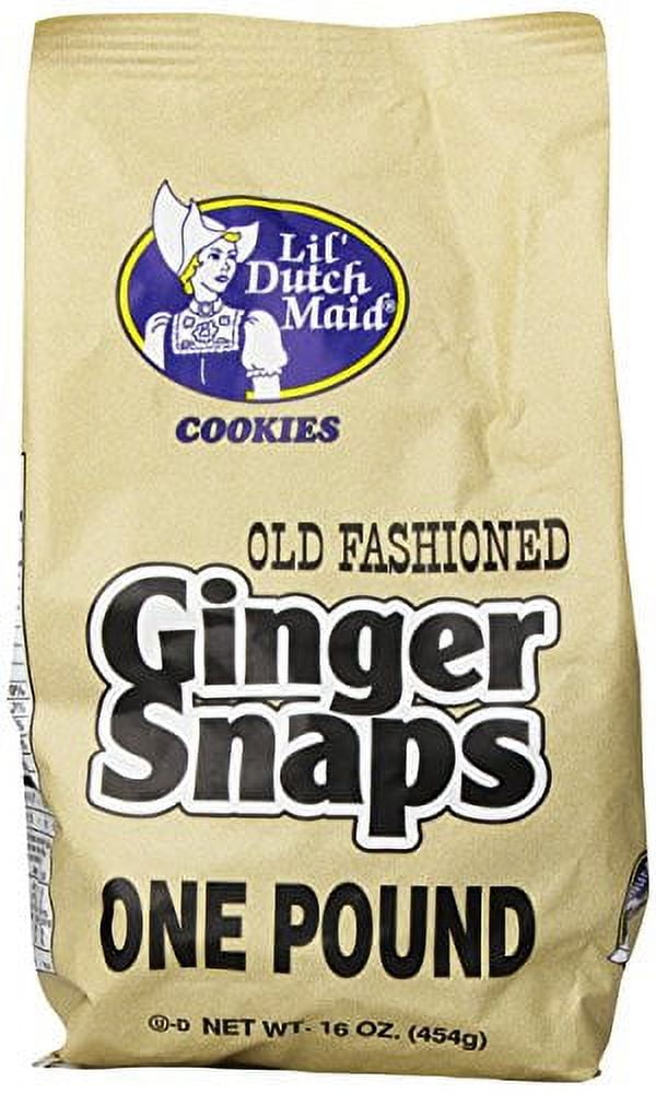 Lil' Dutch Maid Old Fashioned Ginger Snap Cookies Sweetened with ...