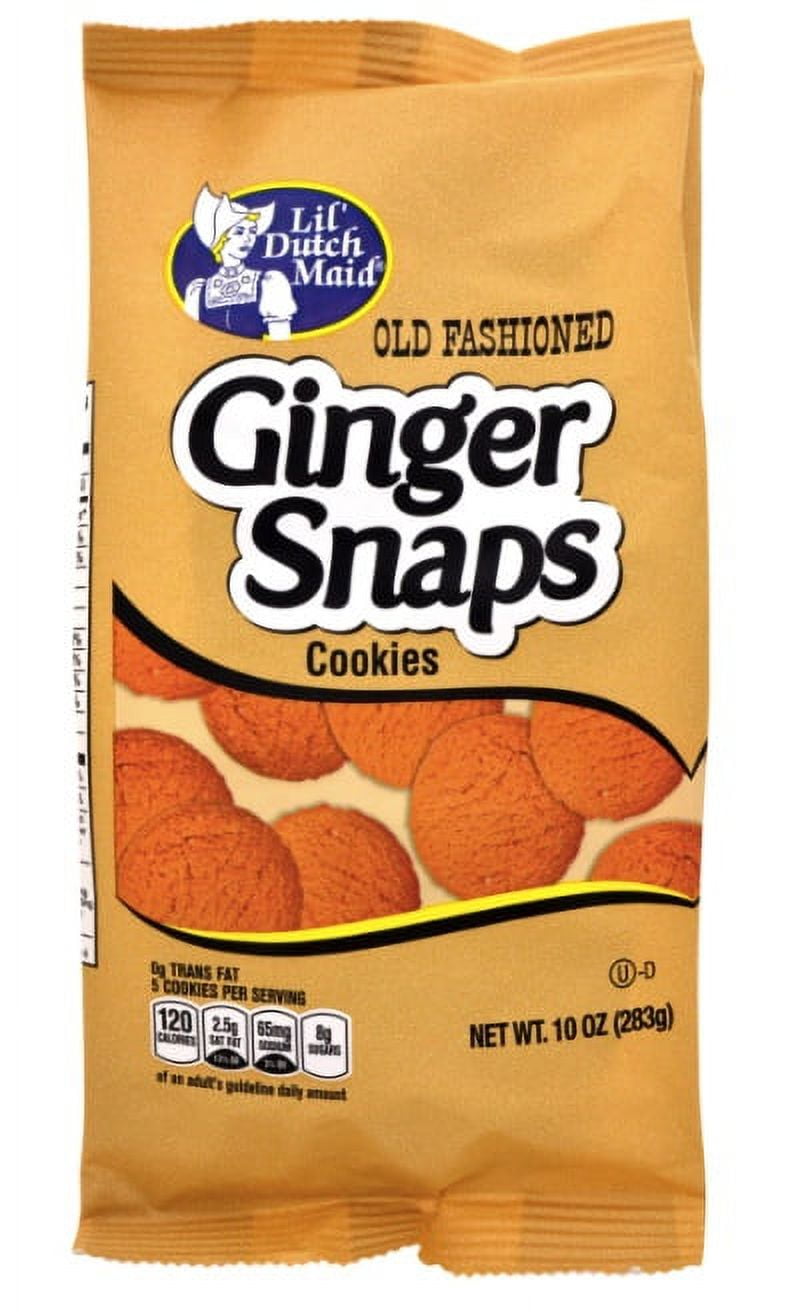 Lil' Dutch Maid Old Fashioned Ginger Snaps Snack, 10 oz. 2 Bags ...
