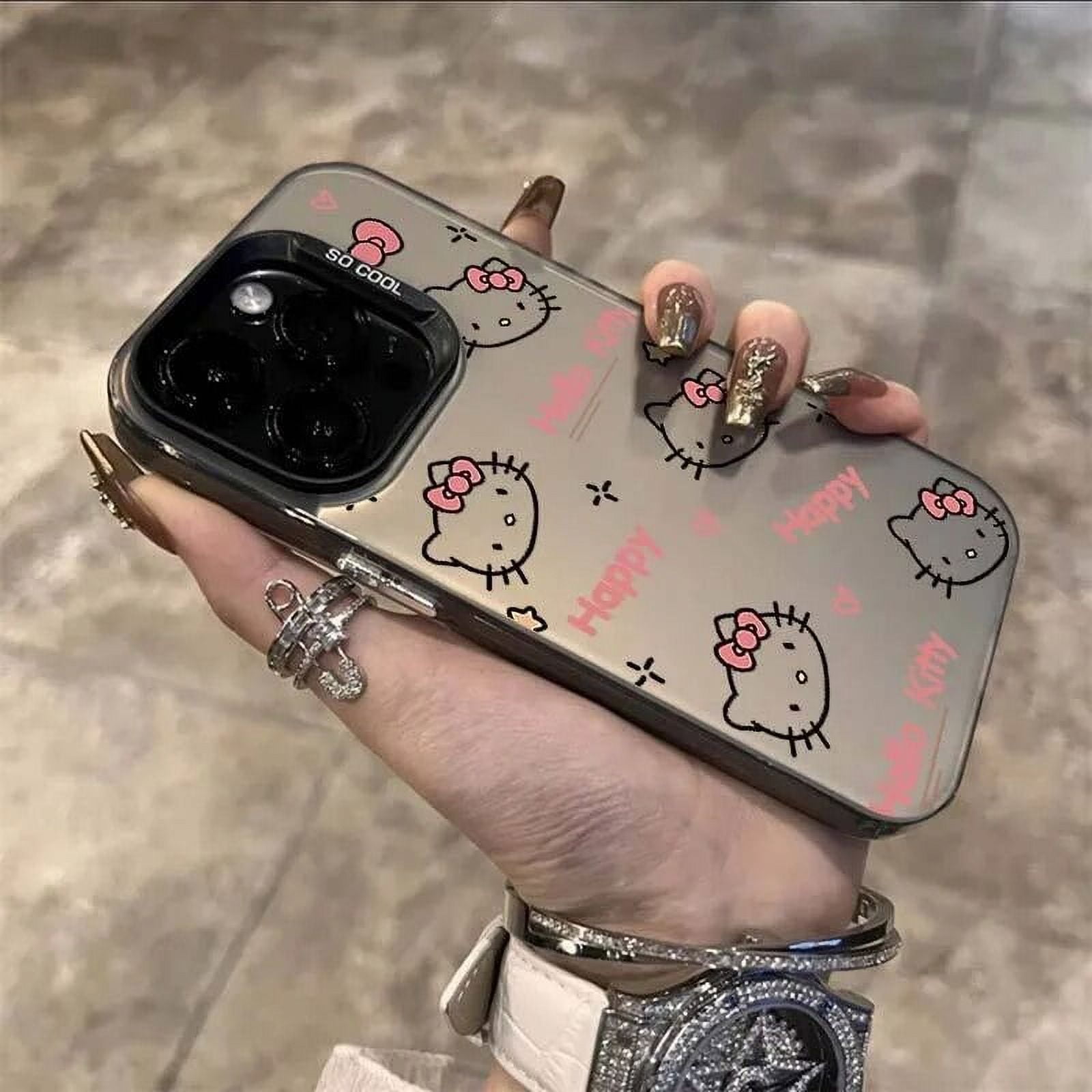 Lil' Hello Kitty cool full screen KT phone case for iPhone 15 14 13 Pro Max 11 12 13 pro XR XS ...