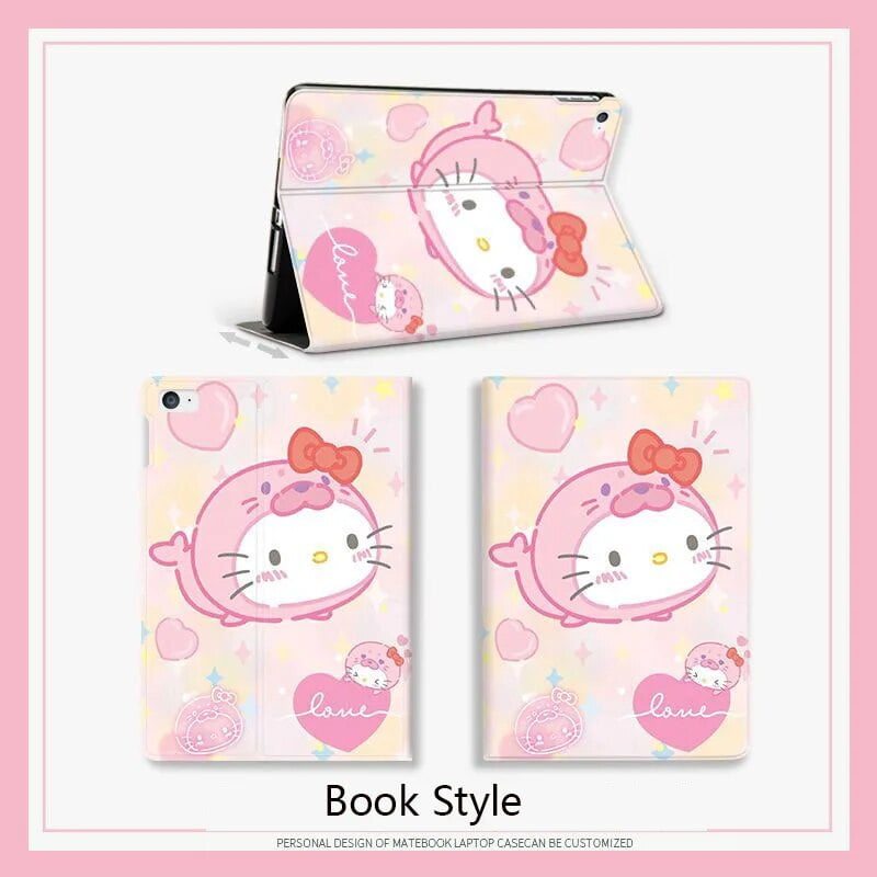 Lil' Hello Kitty iPad Case for iPad Air 5 4 protective case iPad Pro ...