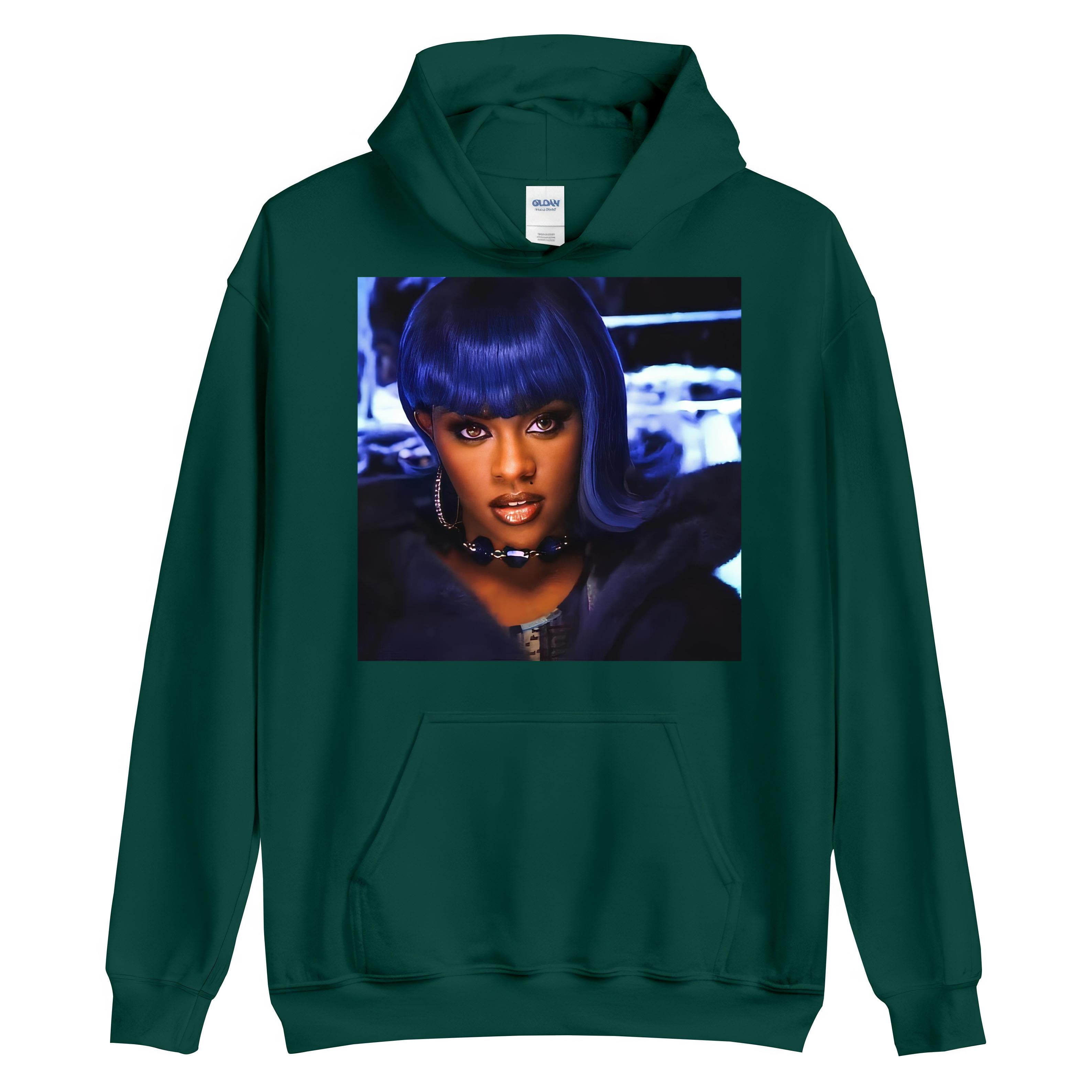 Lil Kim Blue Hair Shirt, Lil Kim Tour 2023 TShirt, Retro Lil Kim Shirt ...