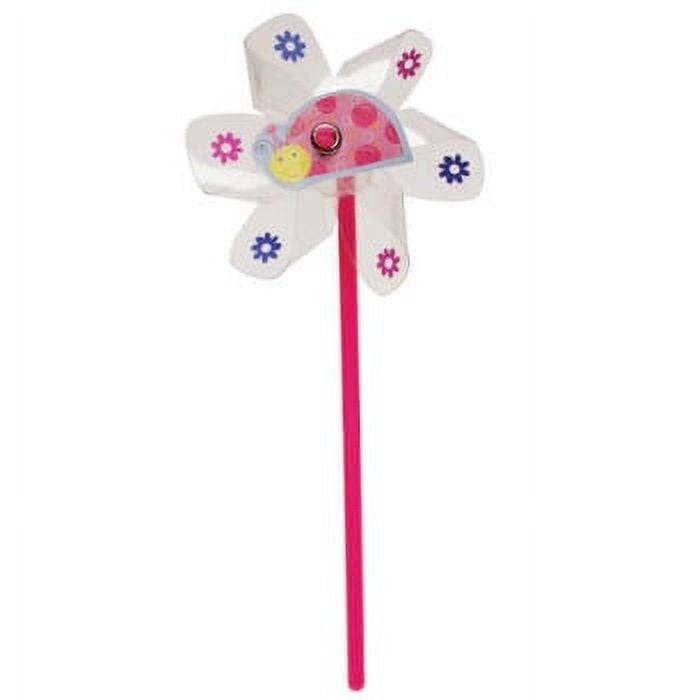 Lil Lady Bug Mini Pin Wheels 4 Per Pack - Walmart.com