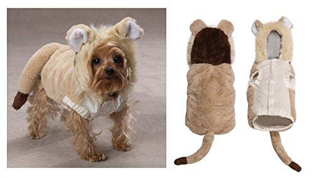 Lil' Lion King Dog Halloween Costume Wild Beast Cub Fuzzy Mane Large ...