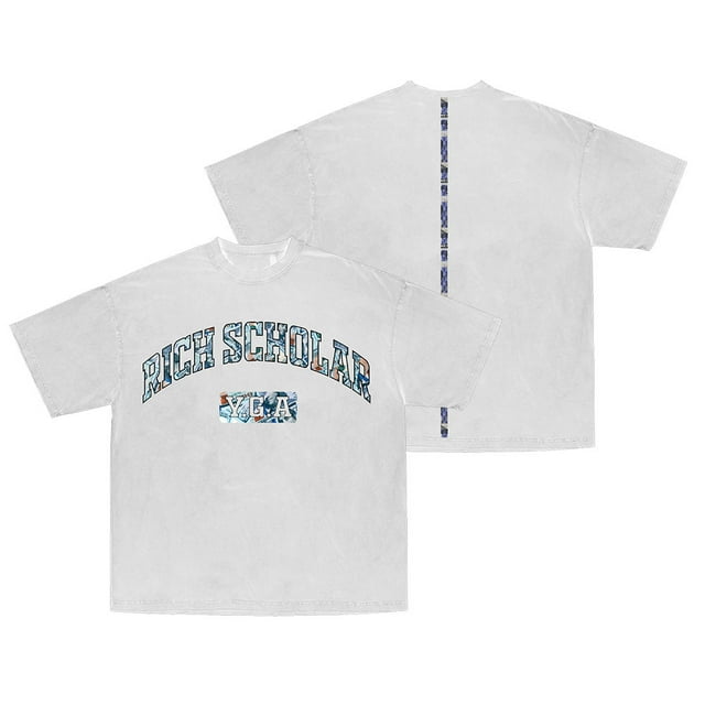 Lil Mabu Rich Scholar Cosplay Merch T-Shirt Summer For Women/Men Short ...