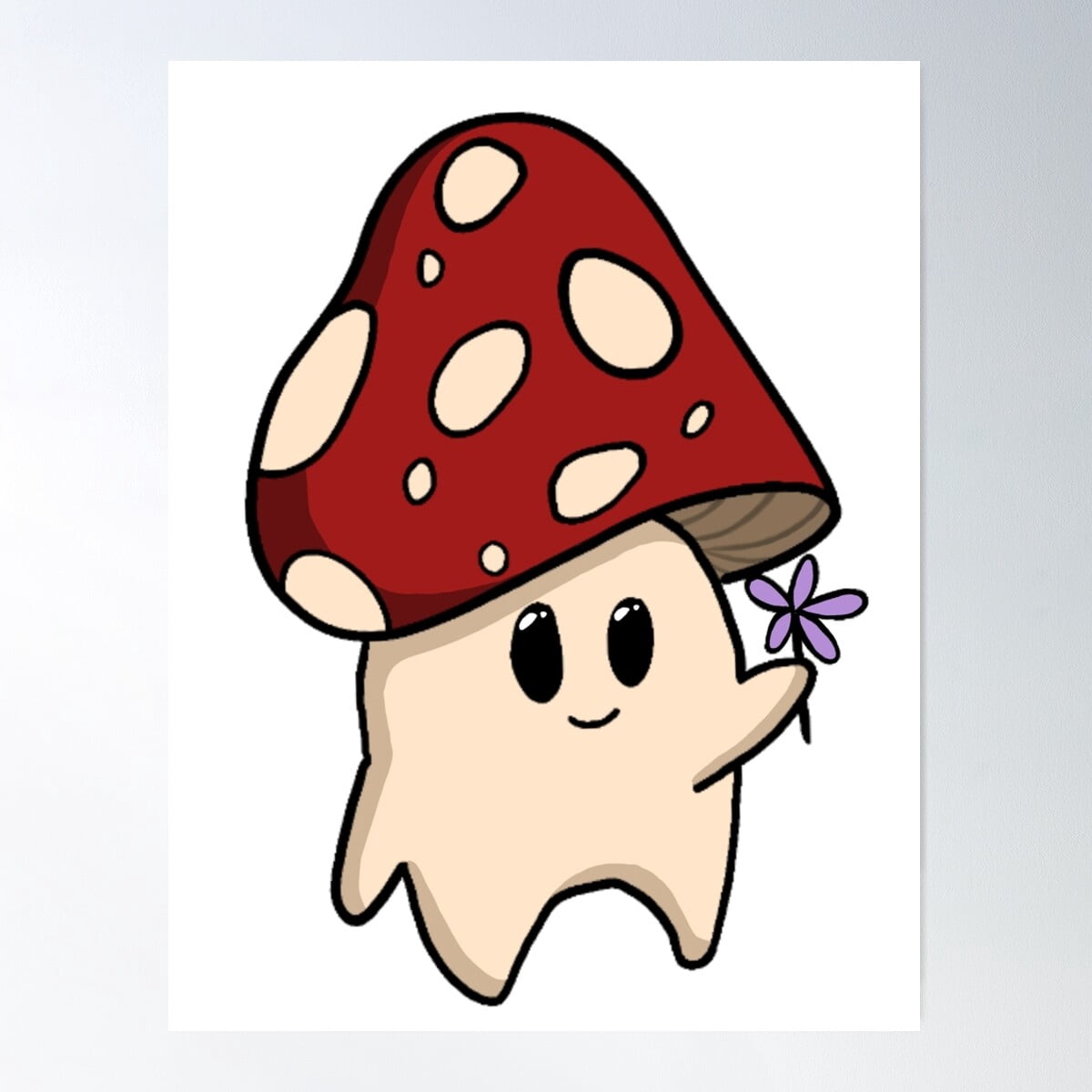 Lil Mush Boi Poster Wall Art, Modern Wall Decor For Living Room Bedroom ...