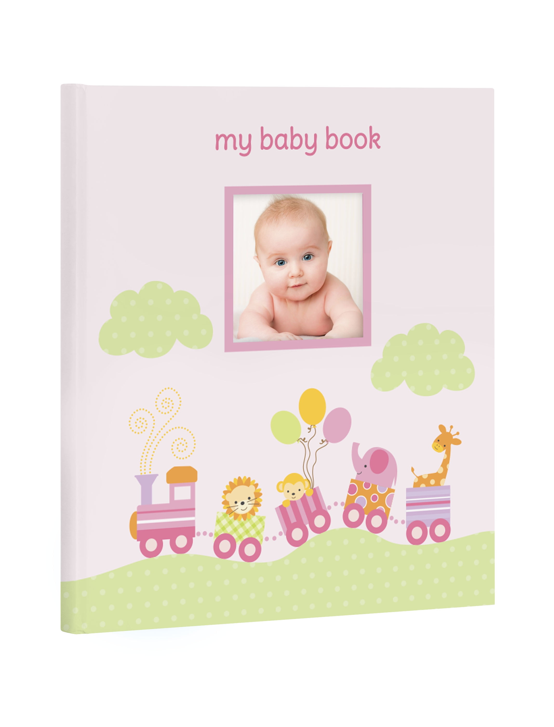 Lil Peach Animal Train Baby Memory Book, Cherish Every Precious Moment ...