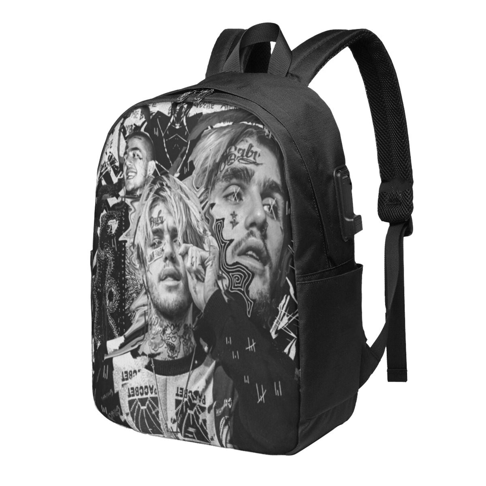 Lil Peep Backpack Fashion Travel Backpack Laptop Backpack 17 Inch ...
