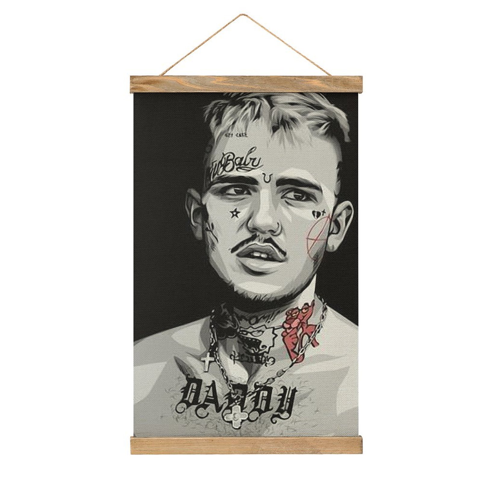 Lil Peep Poster Artworks Canvas Poster Art Gifts Wall Art Canvas Poster ...