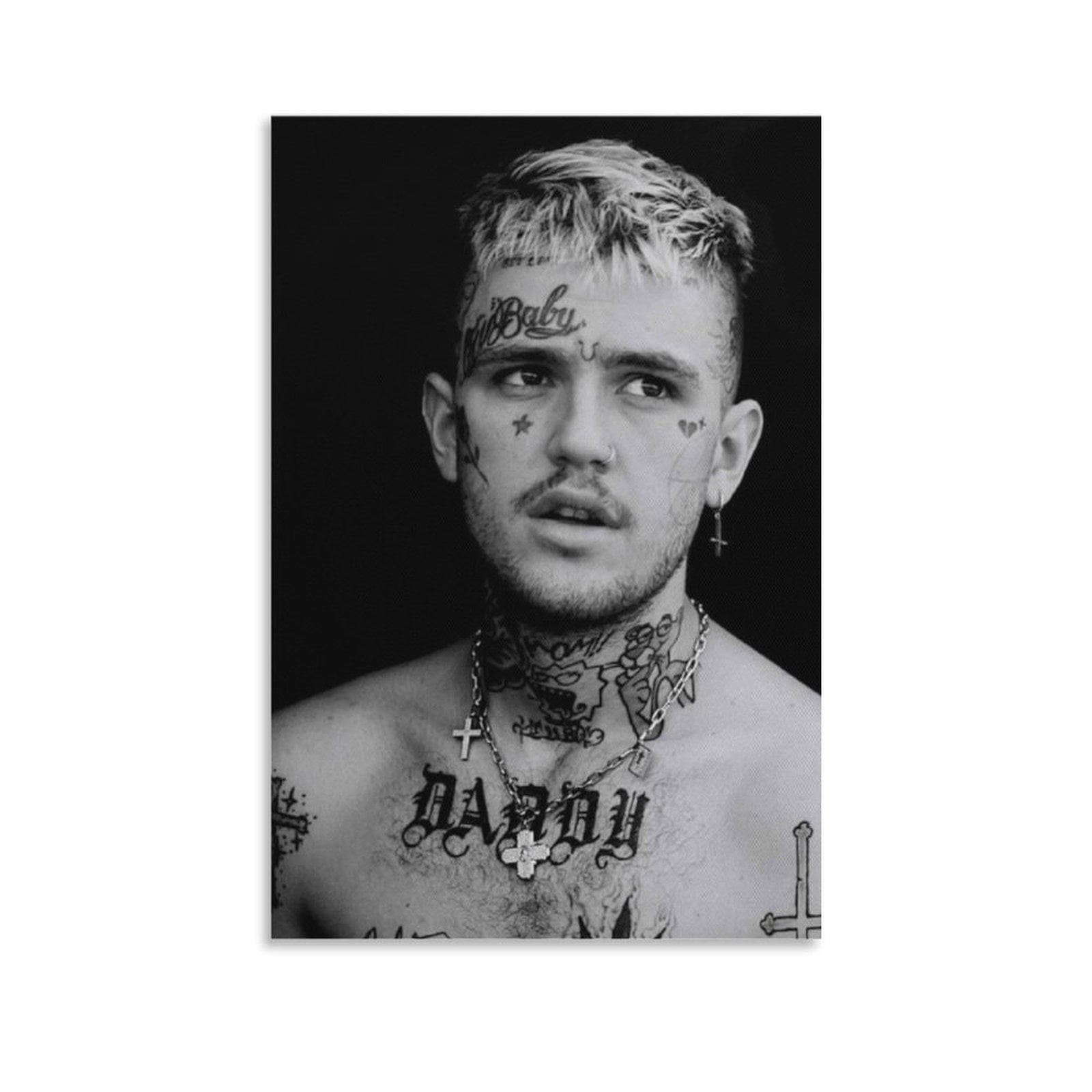 Lil Peep Poster Canvas Painting Creativity Poster for Living Room Home ...