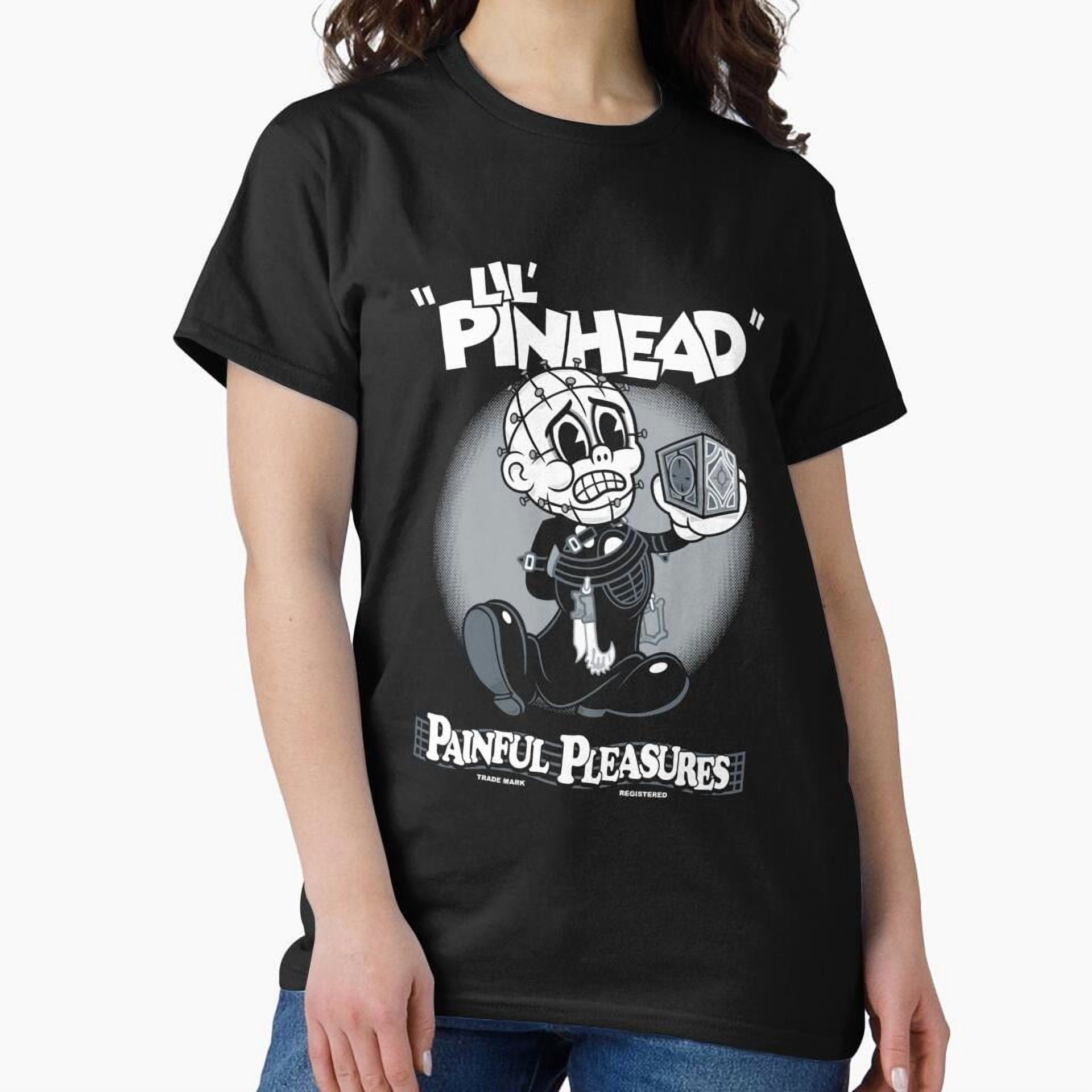 Lil' Pinhead Creepy Cute Vintage Cartoon Horror H5500 T-Shirt, for Men ...