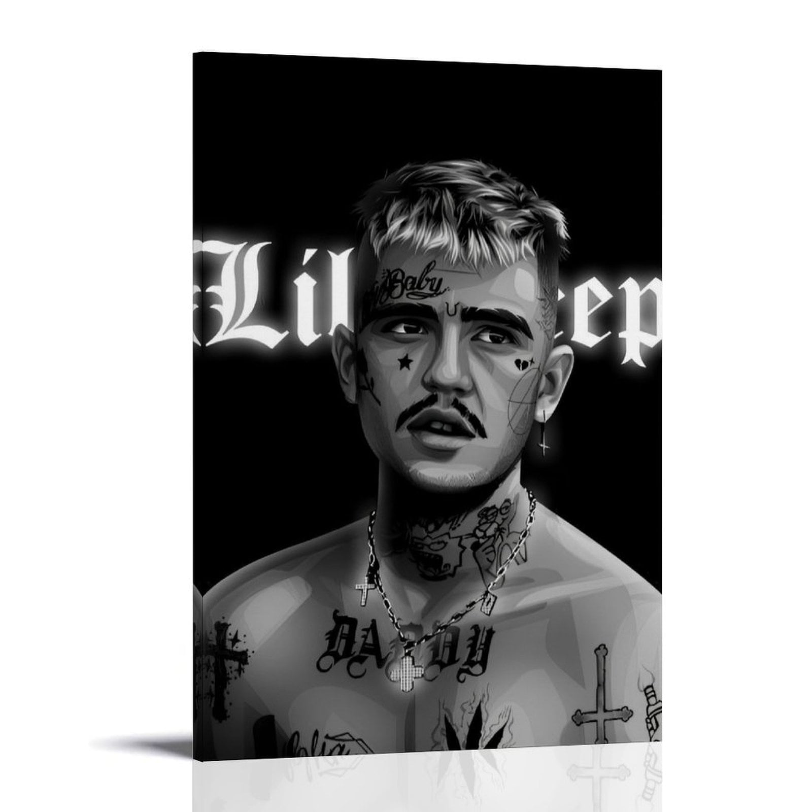 Lil Poster Peep (10) Painting Vintage Poster Picture Print Wall Art ...