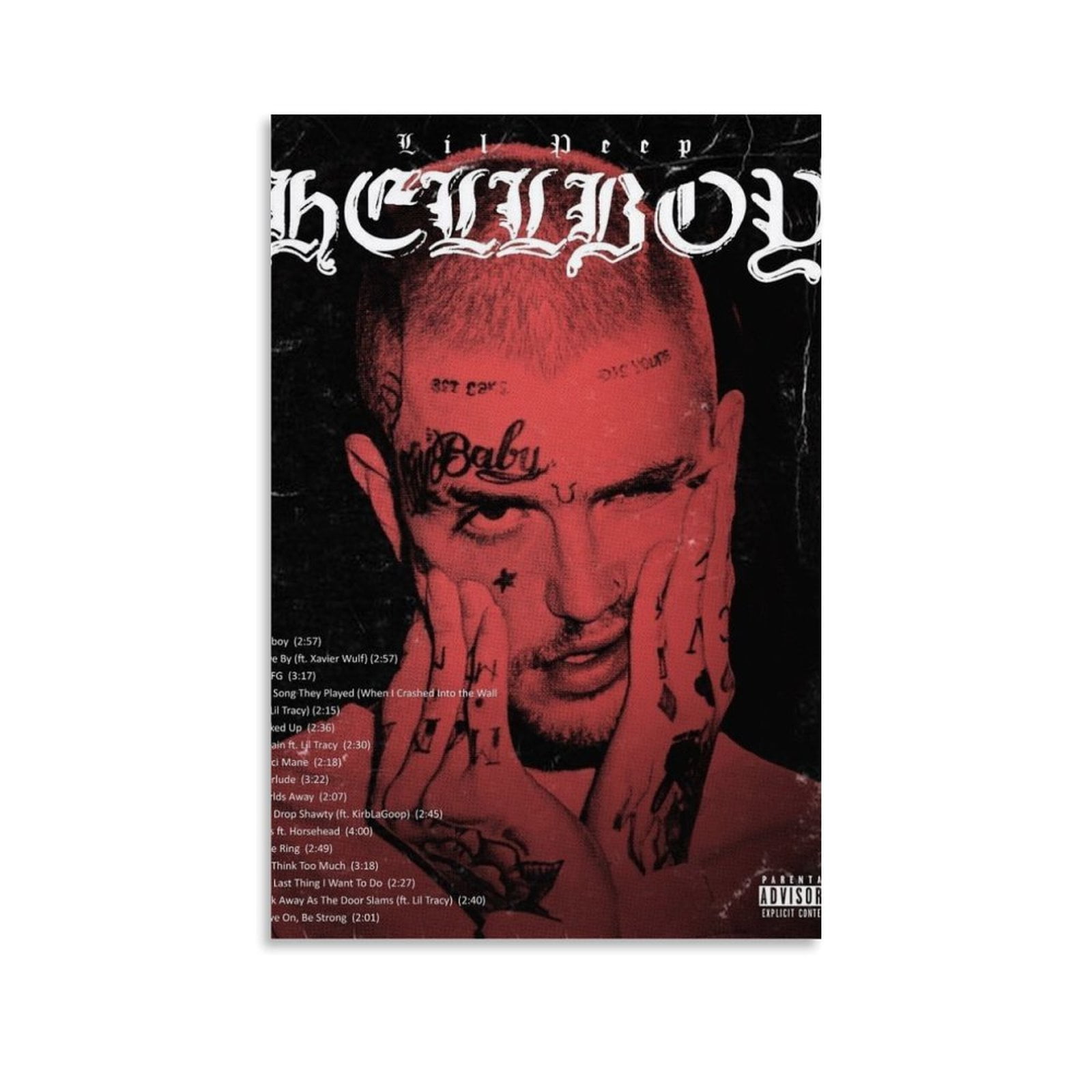 Lil Poster Peep (2) Painting Vintage Poster Picture Print Wall Art ...