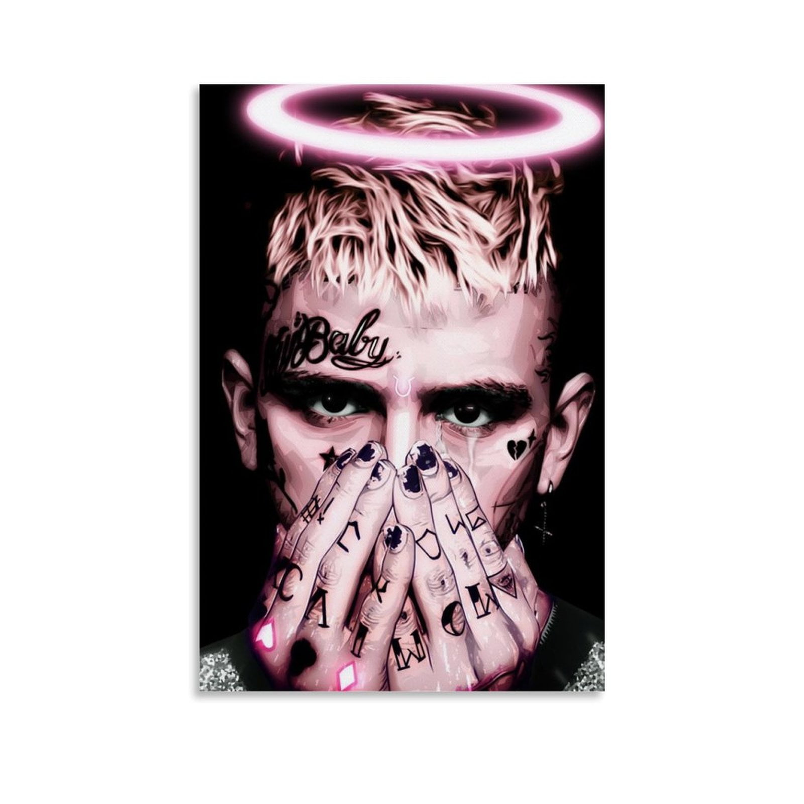 Lil Poster Peep (6) Painting Vintage Poster Picture Print Wall Art Poster Painting Canvas ...