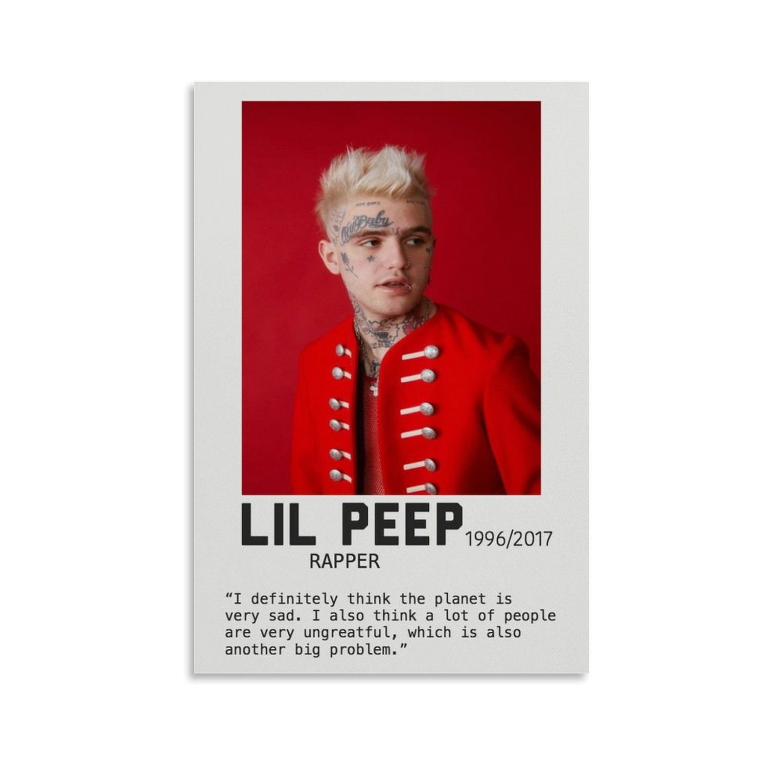 Lil Poster Peep (9) Painting Vintage Poster Picture Print Wall Art ...