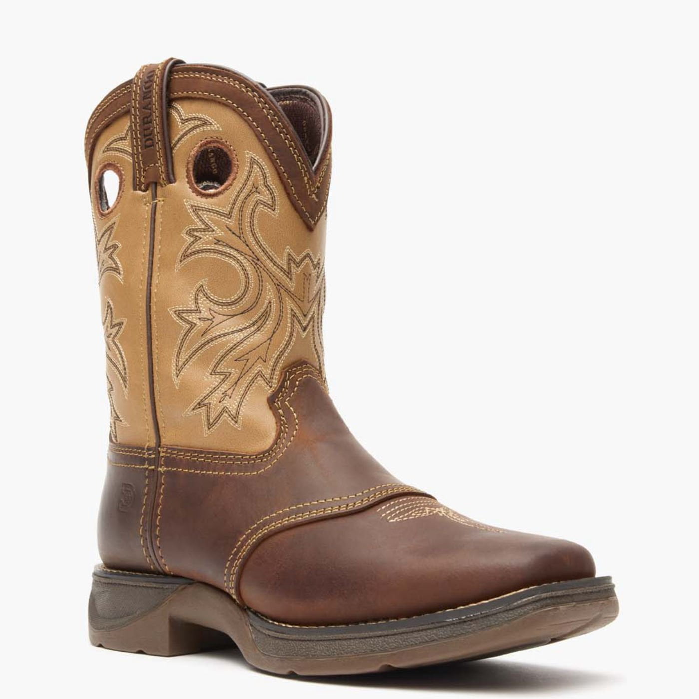 Lil’ Rebel by Durango® Big Kids Brown Tan Western Boot - Walmart.com