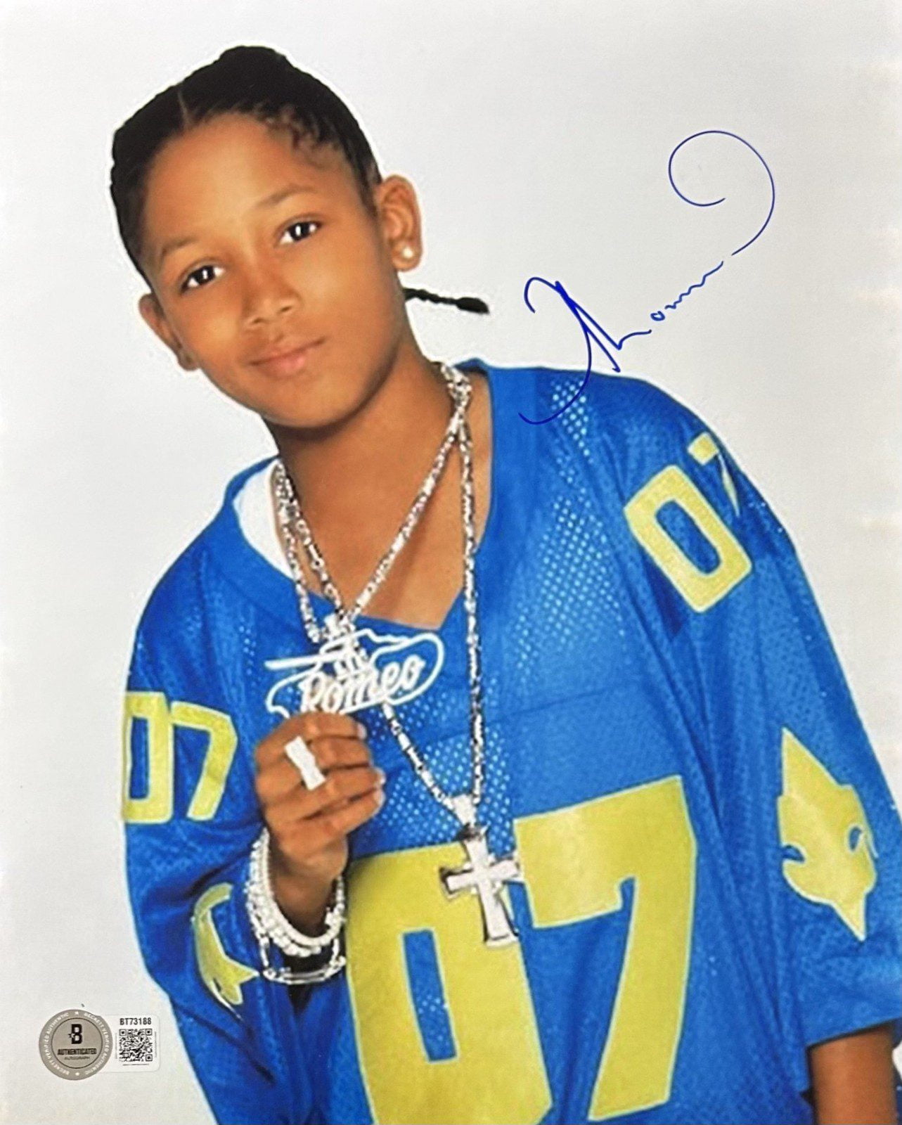 Lil Romeo Signed Autograph 8x10 Beckett Singer - Walmart.com