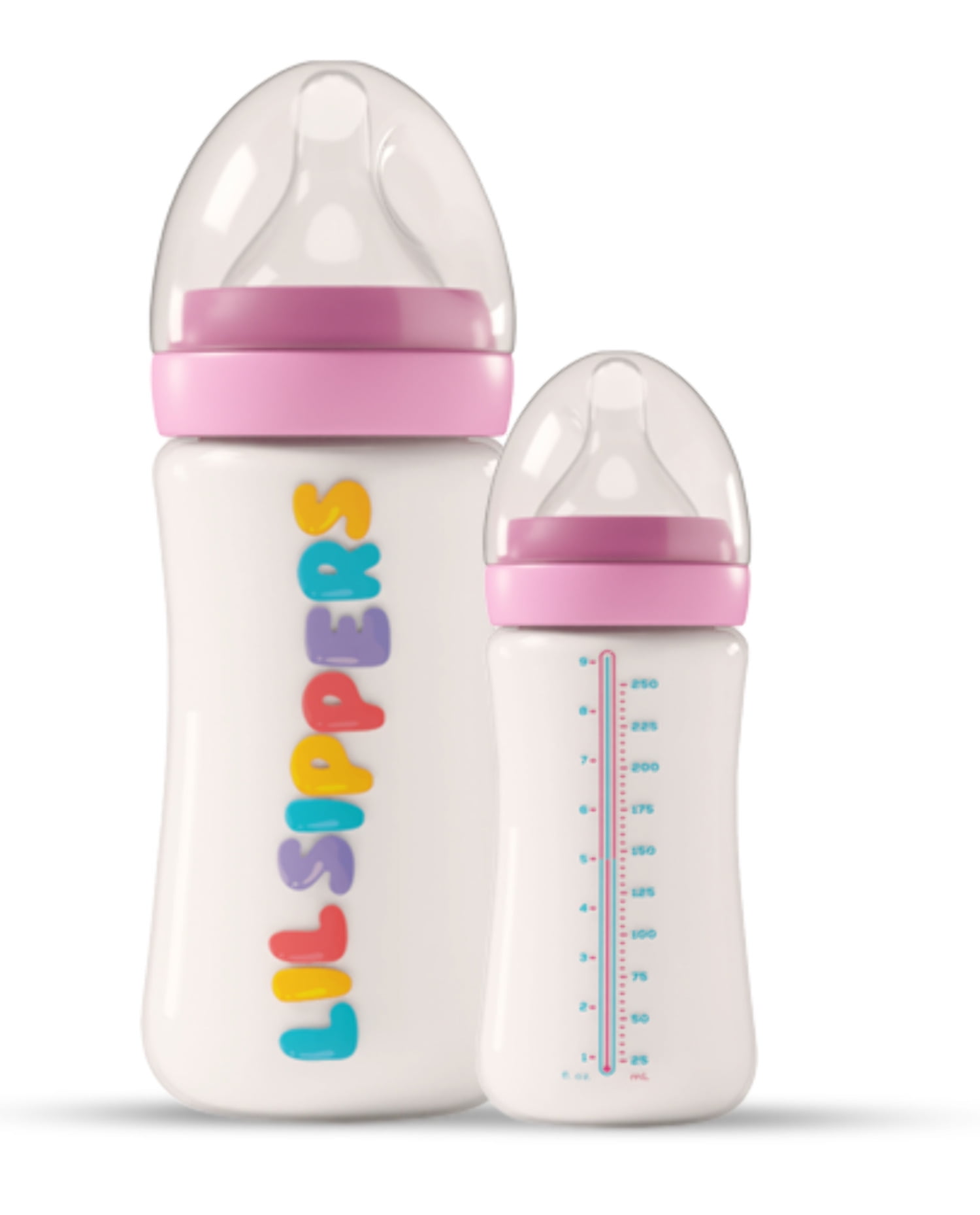 Lil Sippers Color Changing Baby Bottle- 3 Pack 8 oz. - Walmart.com