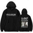 Lil Skies Life of a Dark Rose Hoodie Merch Popular Graphics Print ...