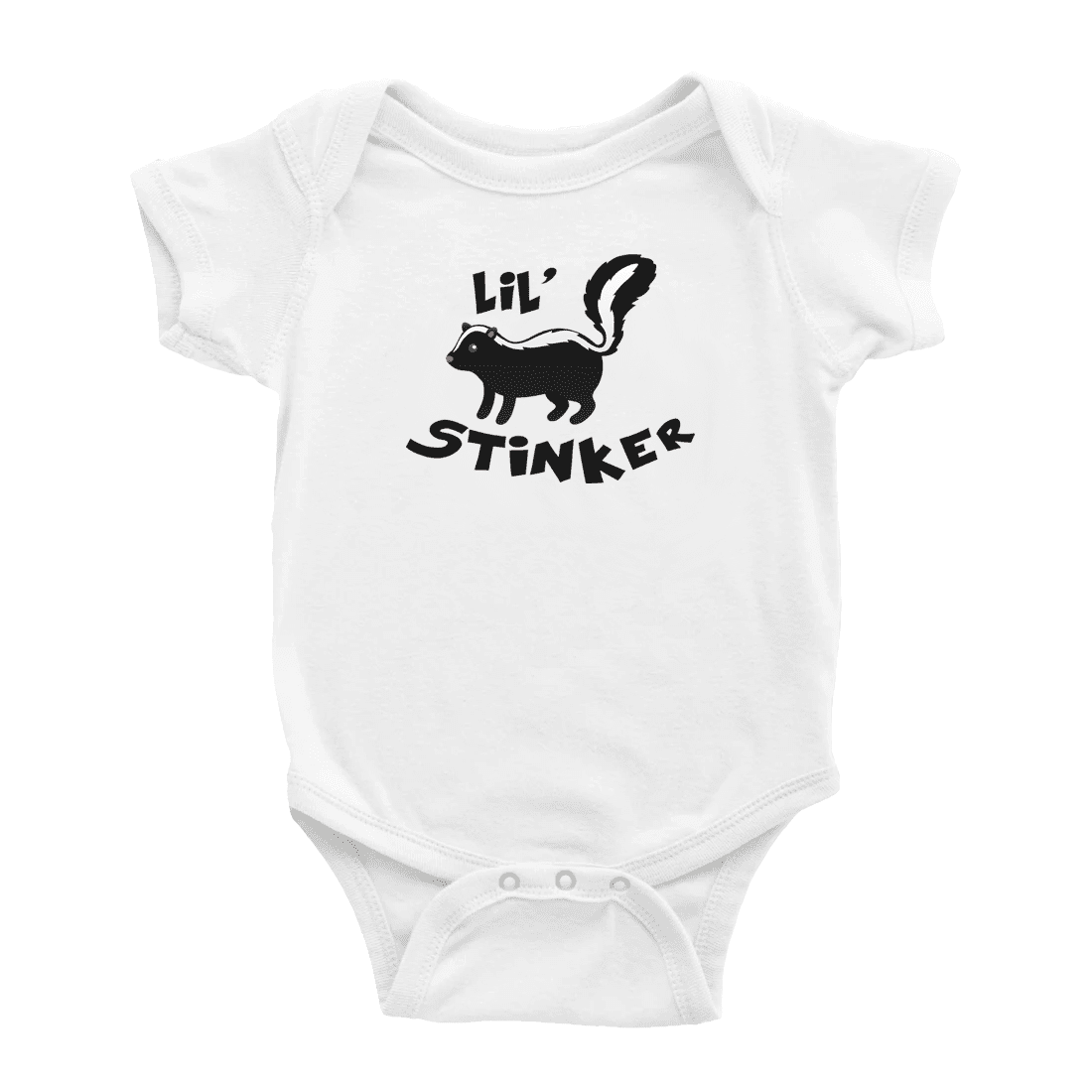 Lil' Stinker Skunk Funny Baby One-pieces Boy Girl Unisex - Walmart.com