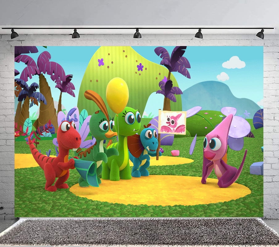 Lil Stompers Backdrop Banner Party Supplies Poster Movie Theme ...