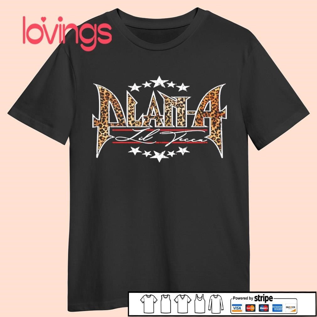 Lil Tecca Plan A Metal Leopard Shirt - Walmart.com