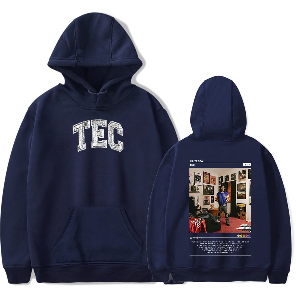 Lil Tecca Tec Album Merch Hoodie Sweatshirt New Logo Women/Men Cosplay ...