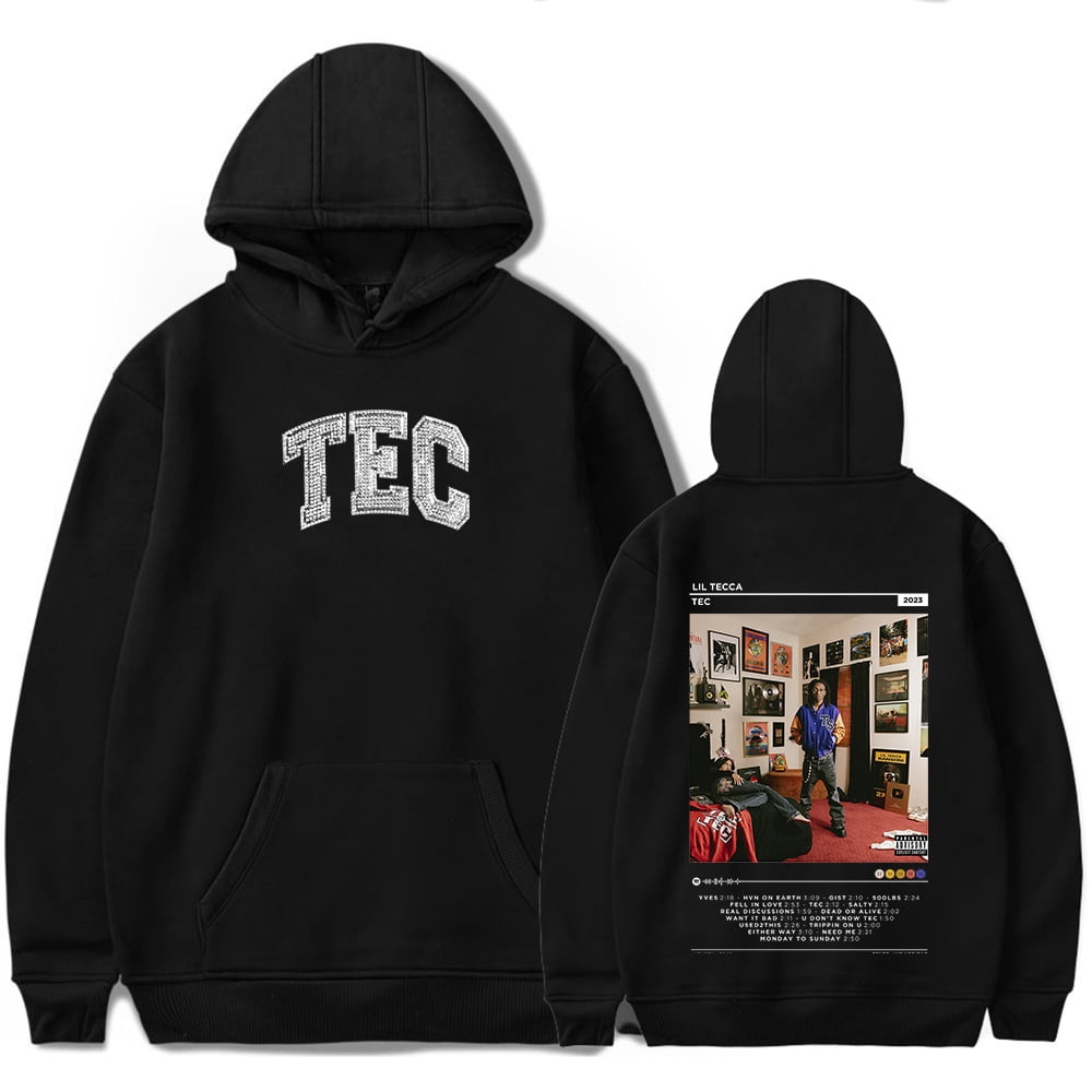Lil Tecca Tec Album Merch Hoodie Sweatshirt New Logo Women/Men Cosplay ...
