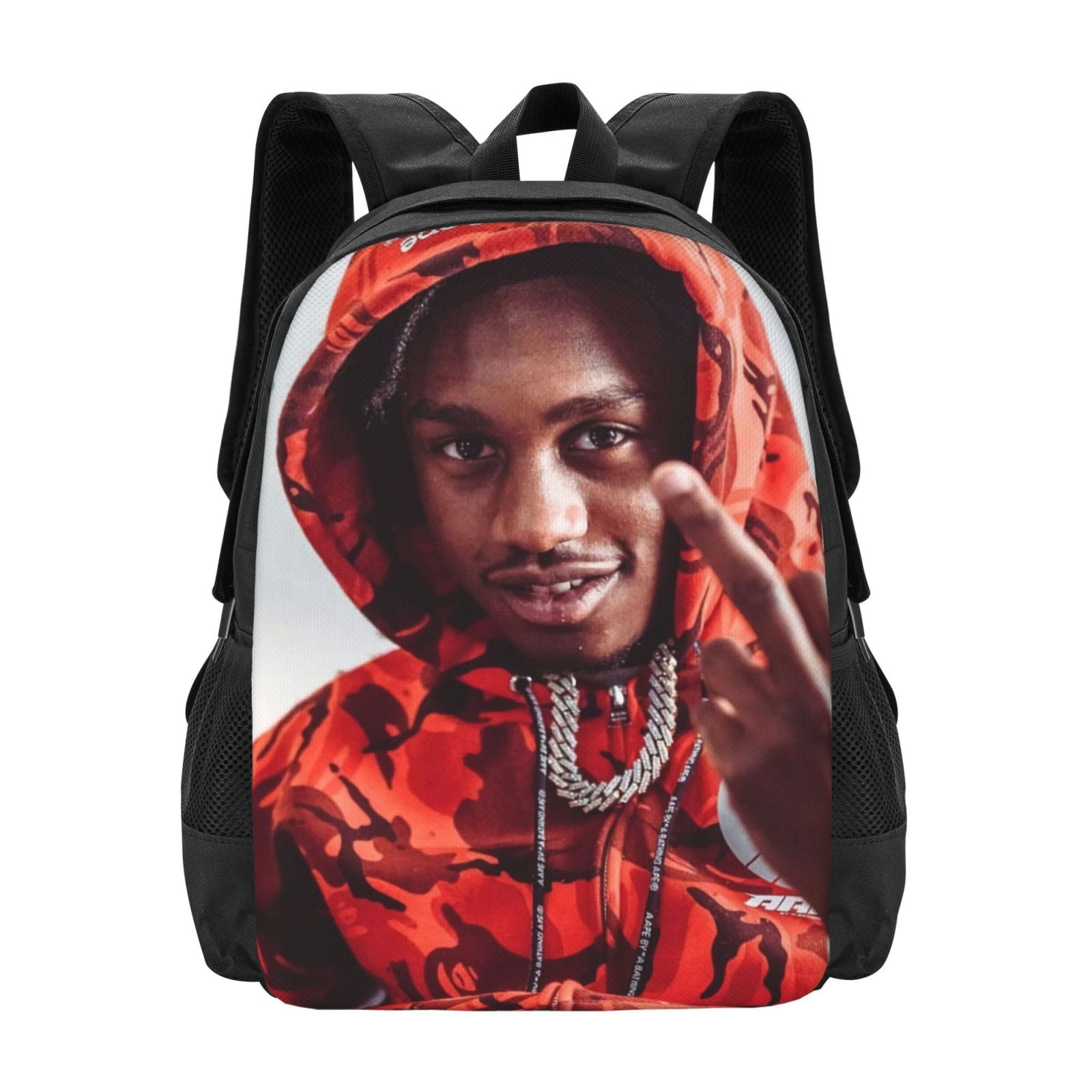 Lil Tjay Backpack,3d Print Laptop Backpack Lightweight Casual Daypack ...