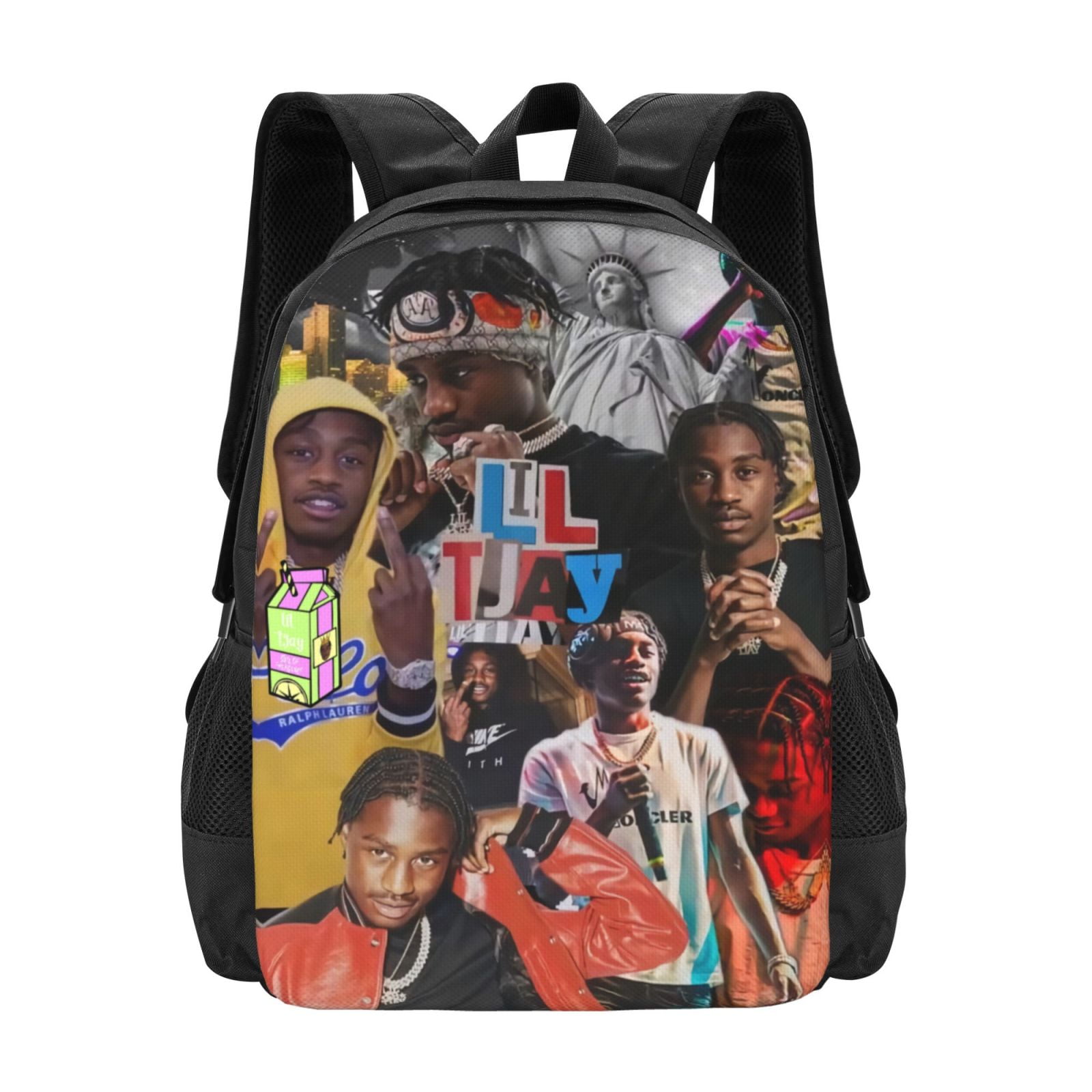 Lil Tjay Backpack,3d Print Laptop Backpack Lightweight Casual Daypack ...