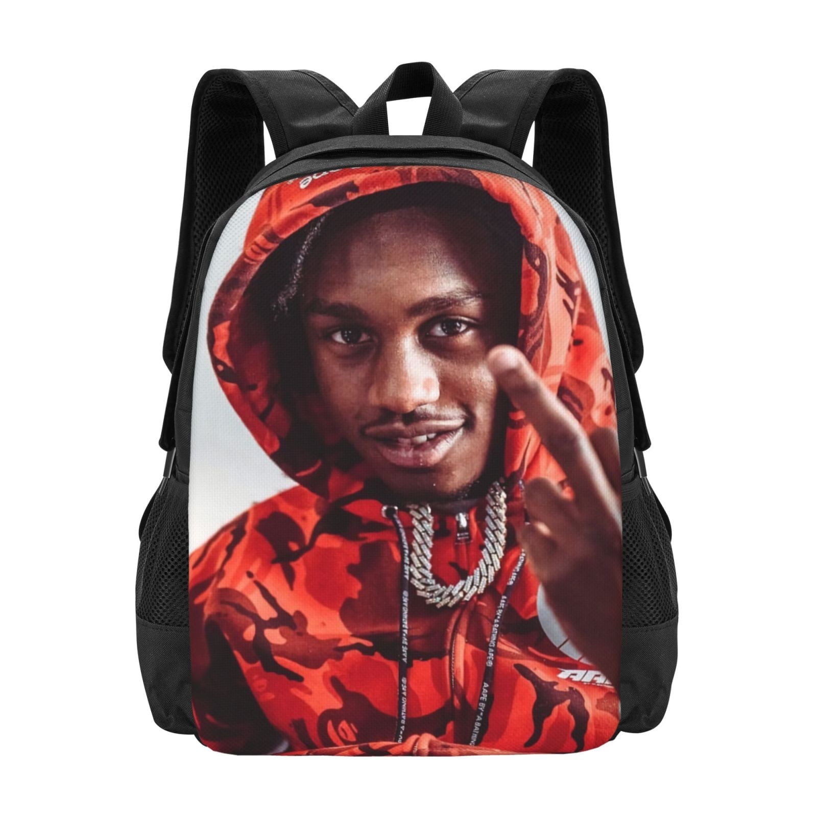 Lil Tjay Backpack,3d Print Laptop Backpack Lightweight Casual Daypack ...