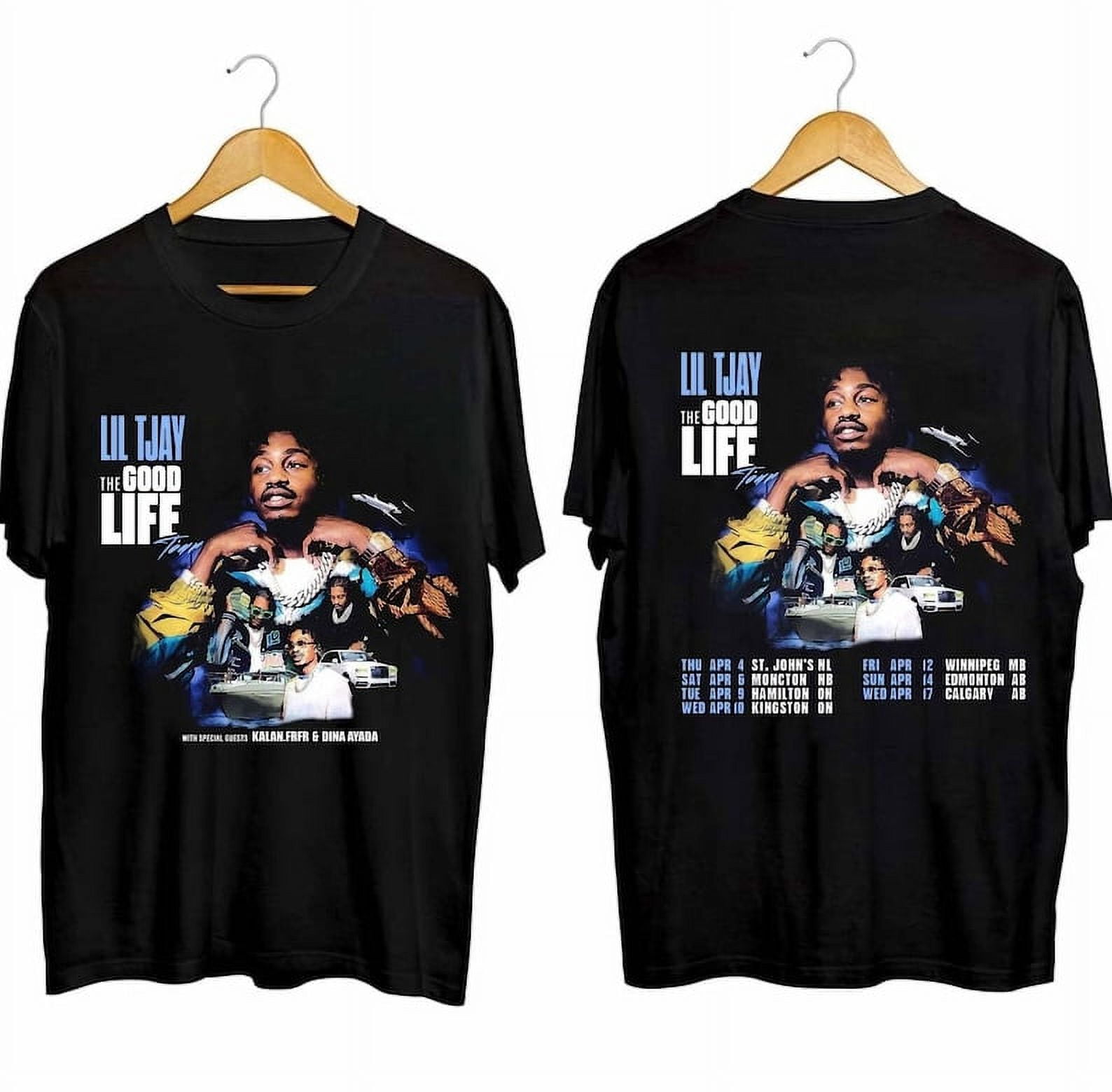 Lil Tjay Good Life Tour Canada 2024 Shirt Lil Tjay Fan Shirt Lil Tjay ...