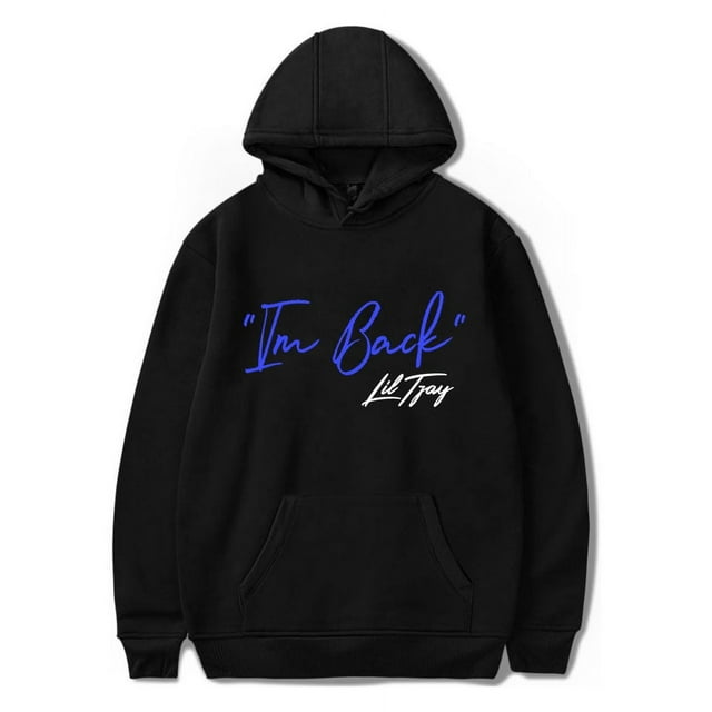 Lil Tjay Hoodies Merch I'M BACK pop graphics print 2023 Rapper print ...