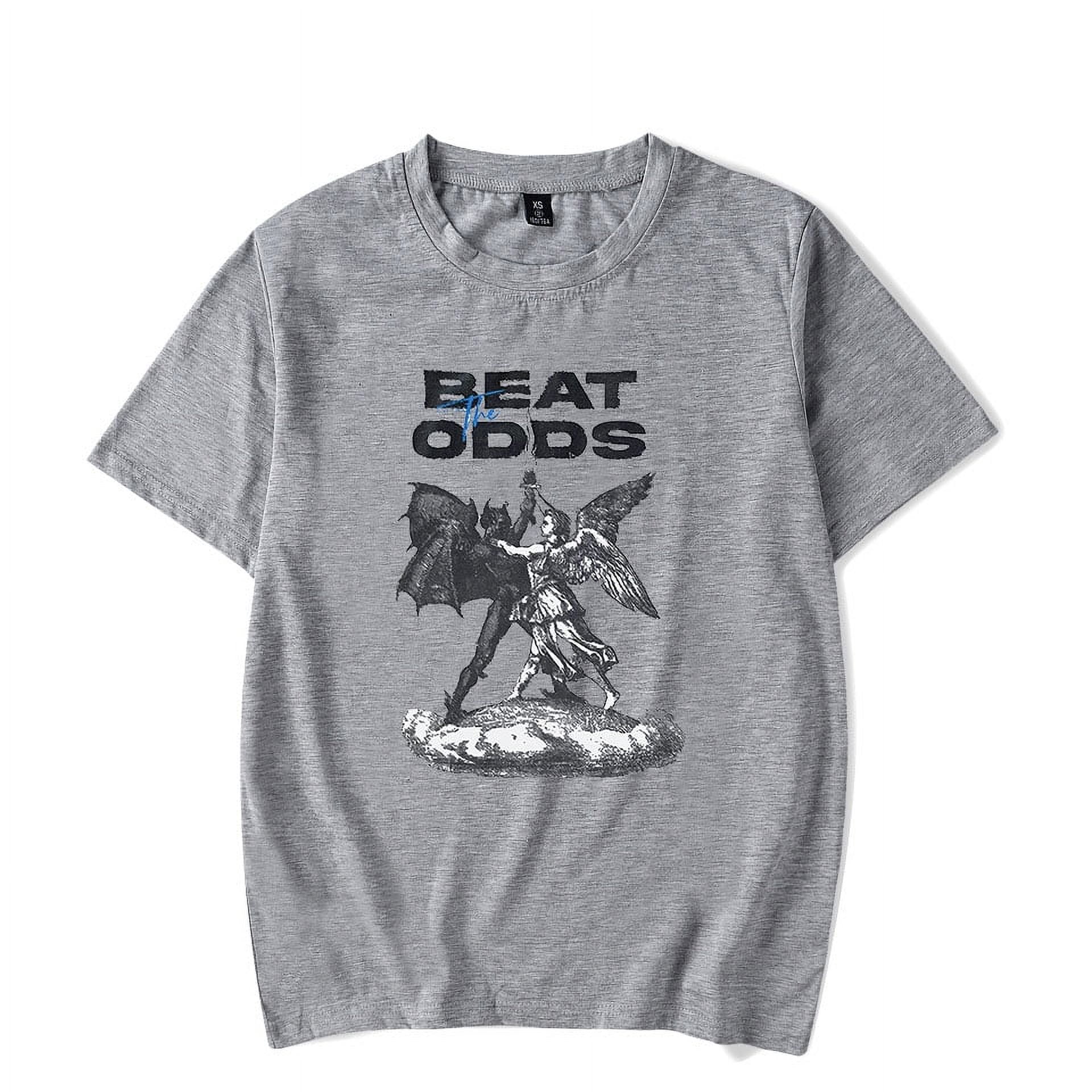 Lil Tjay Merch ANGELS VS. DEMONS pop graphics print 2023 Rapper ...