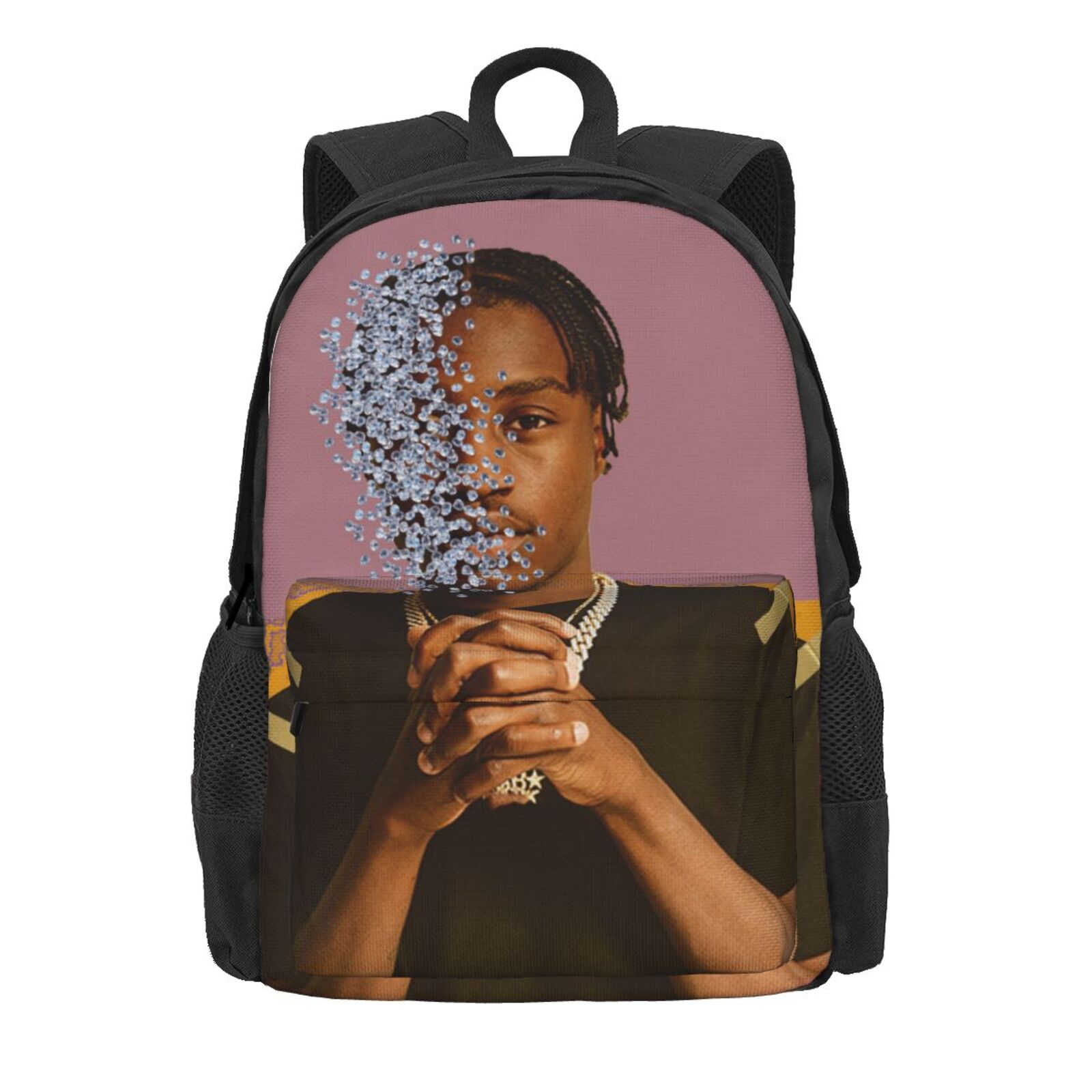 Lil Tjay Rapper Backpack Lightweight Daypack Large Capacity School Bag ...