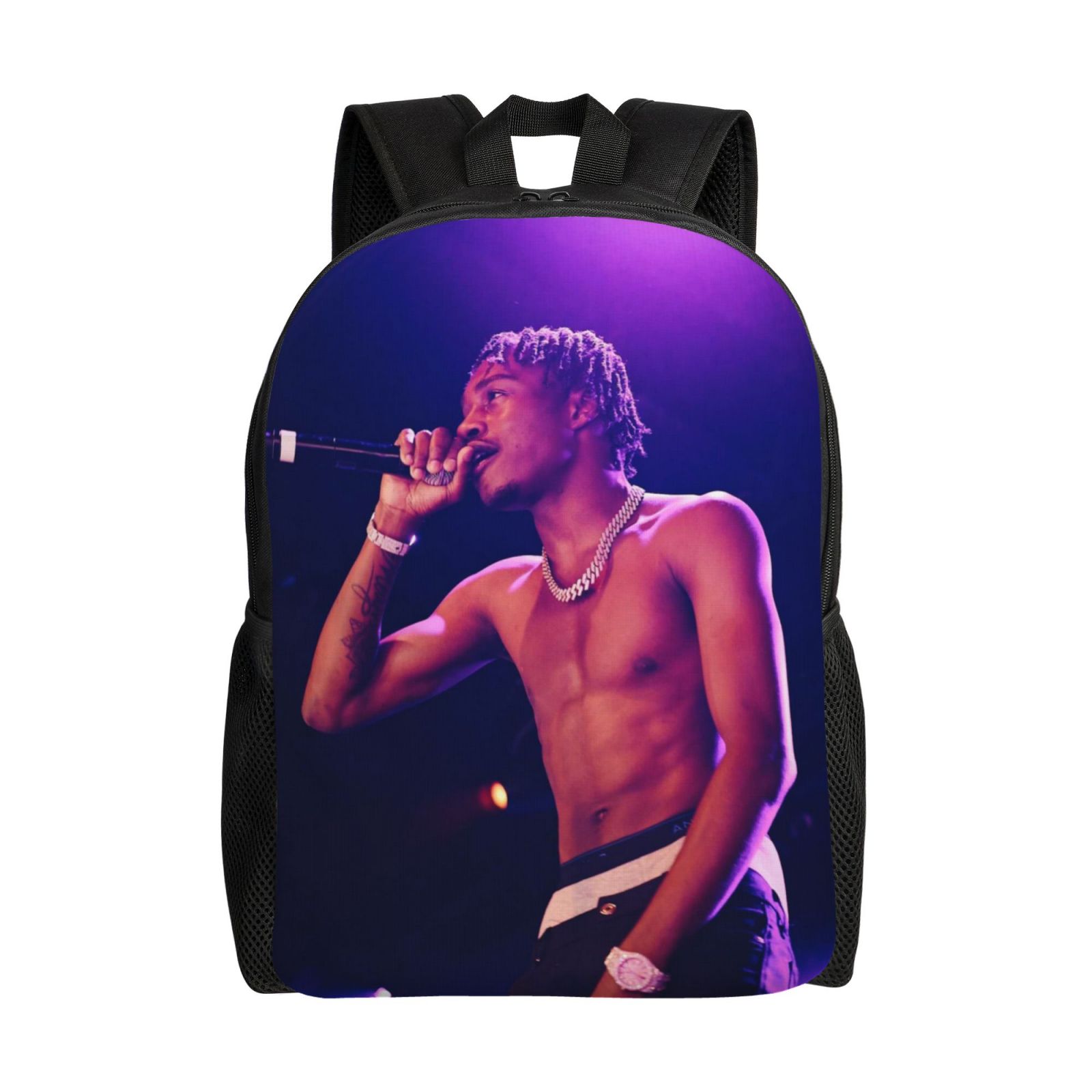 Lil Tjay Same Friends Backpack Casual Adjustable Bookbag School Bag ...