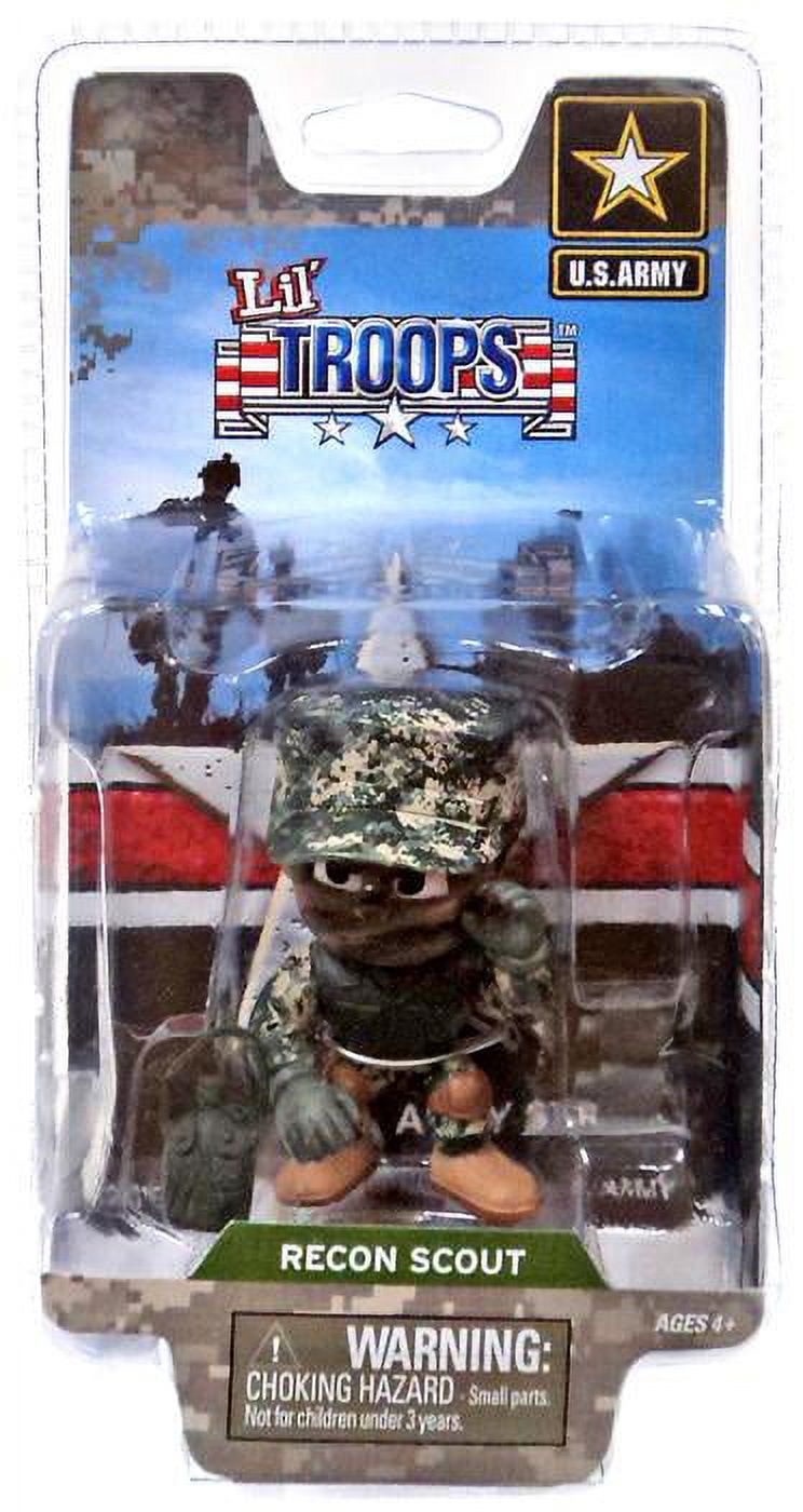 Lil' Troops U.S. Army Recon Scout Action Figure - Walmart.com